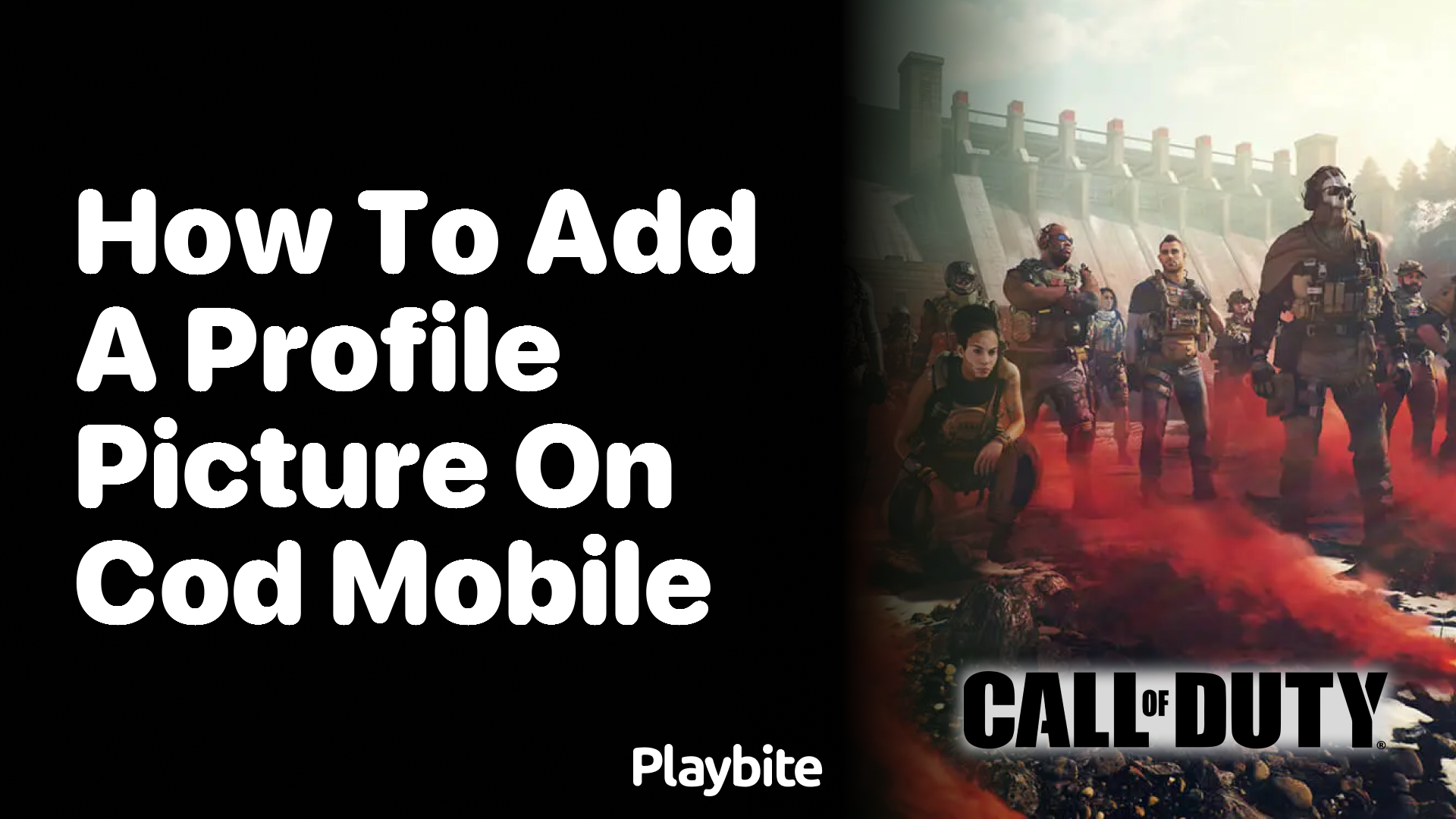 How to Add a Profile Picture on COD Mobile - Playbite
