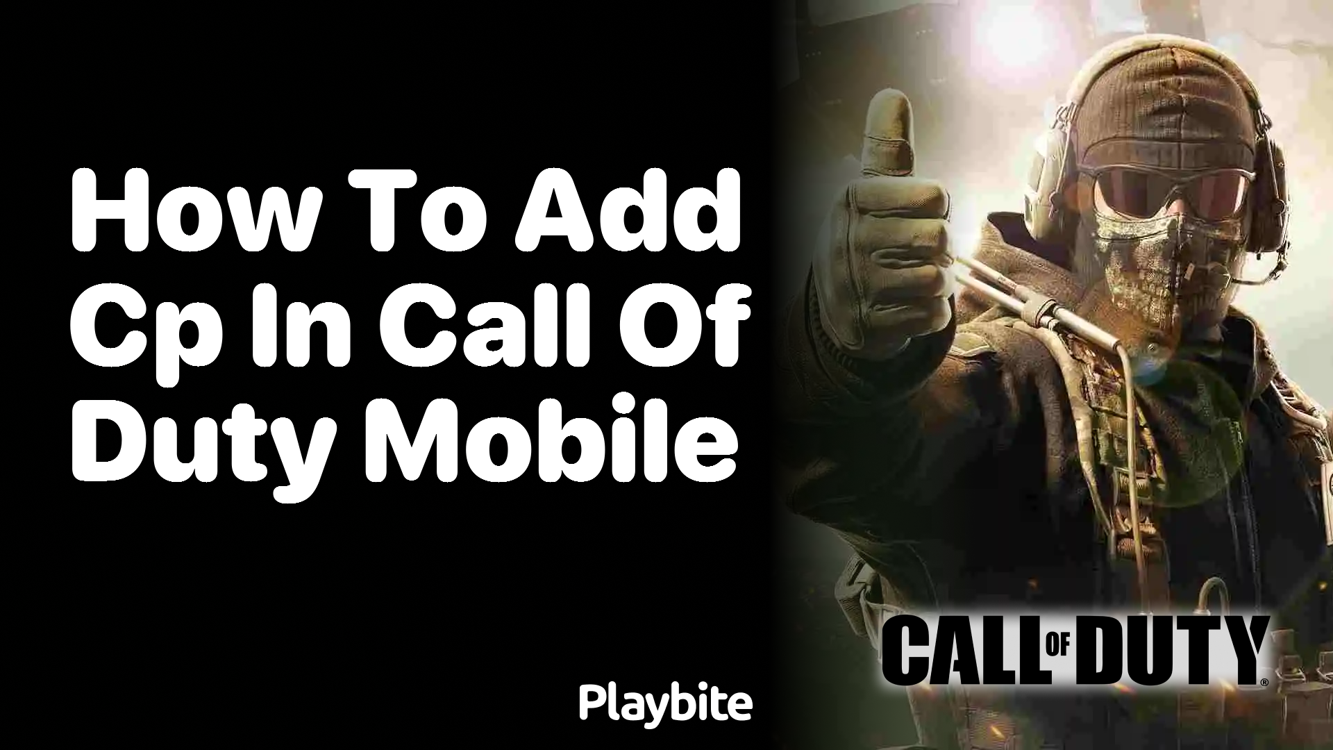 How to Add CP in Call of Duty Mobile - Playbite