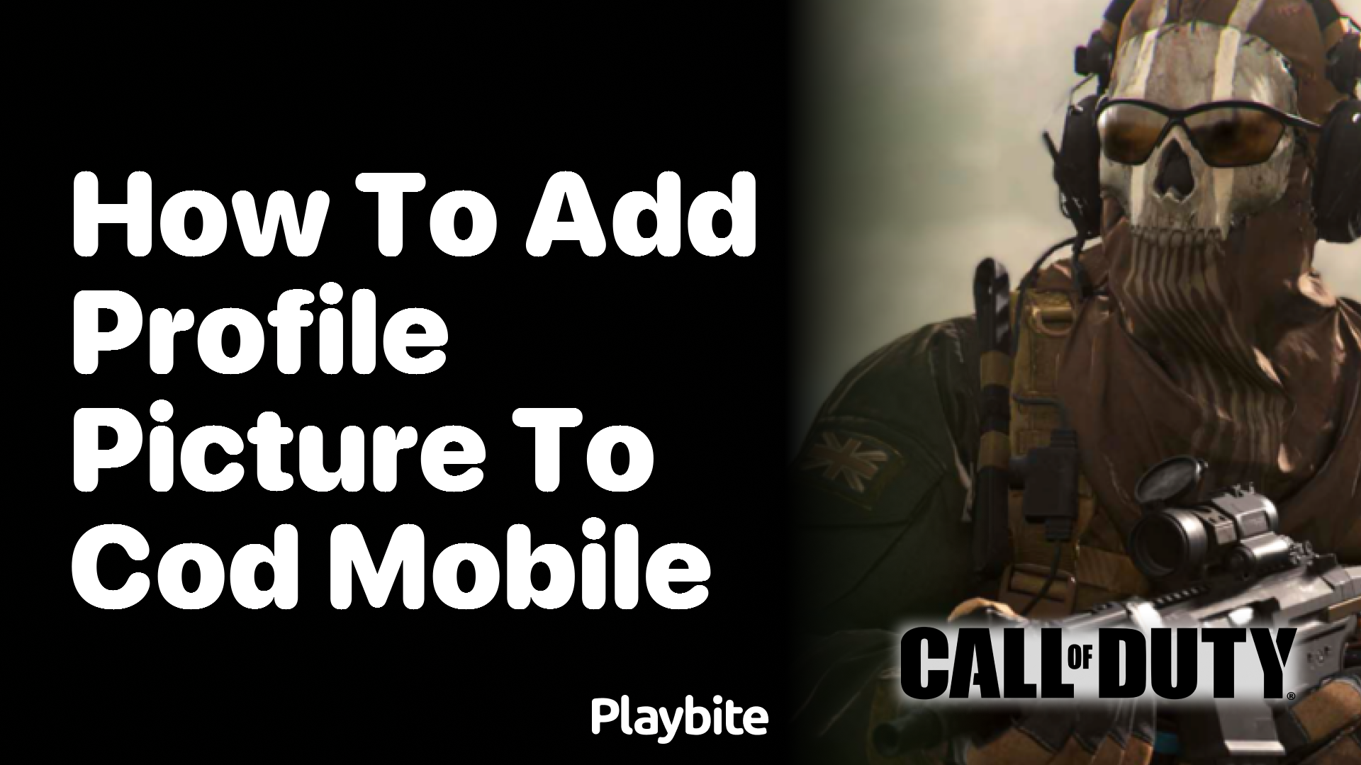 How to Add a Profile Picture to CoD Mobile - Playbite