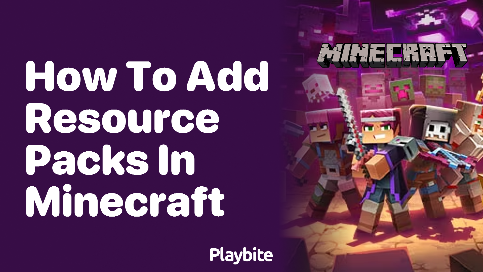 How to Add Resource Packs in Minecraft: A Simple Guide - Playbite