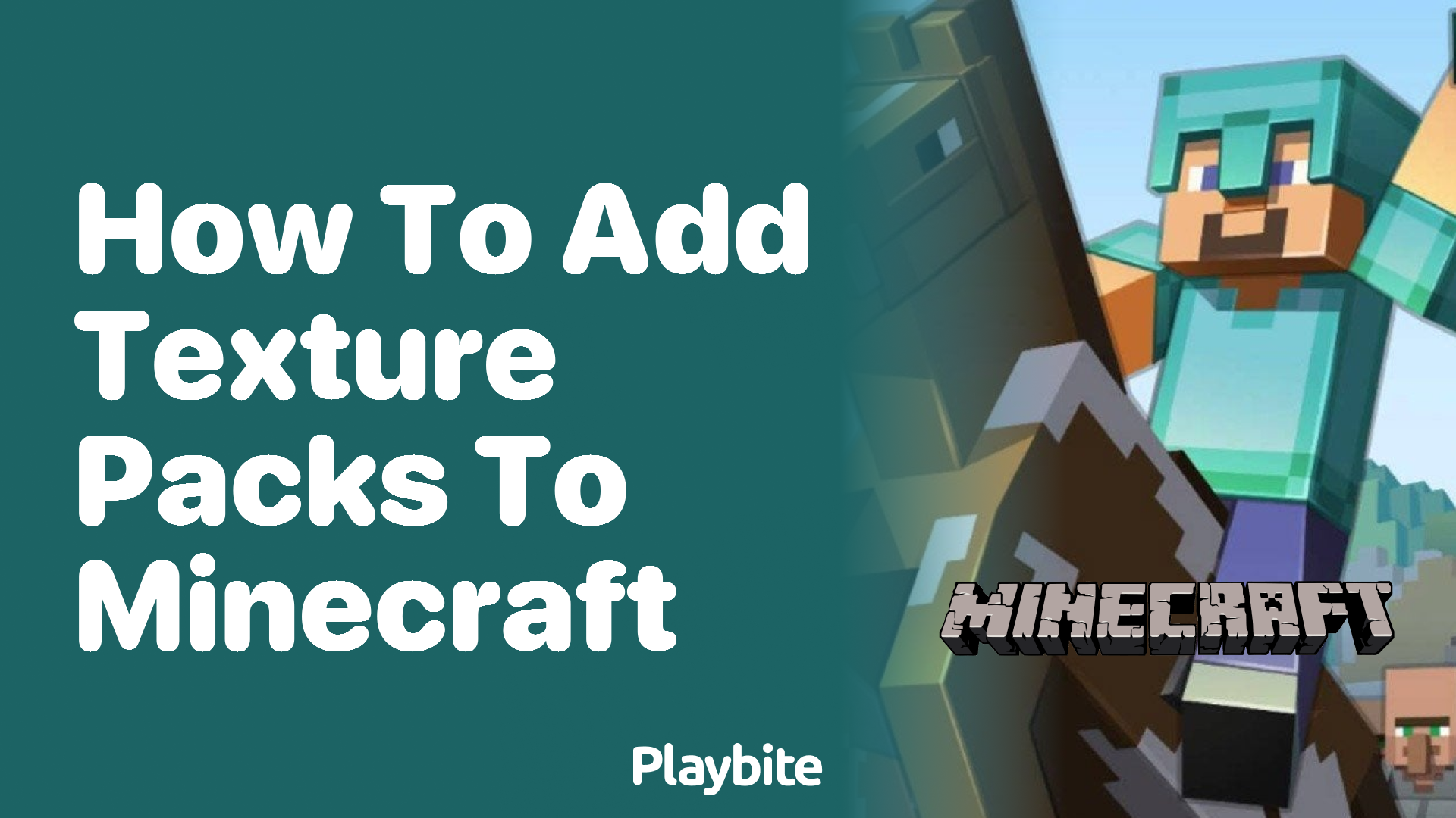 How to Add Texture Packs to Minecraft - Playbite