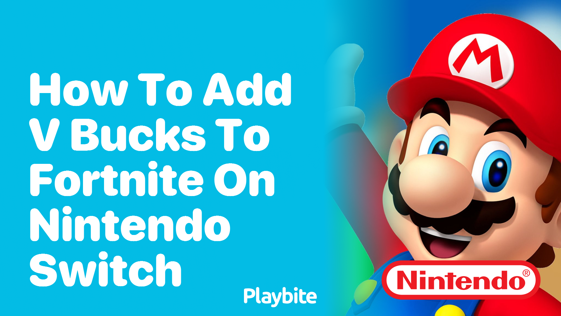 How to Add V Bucks to Fortnite on Nintendo Switch - Playbite