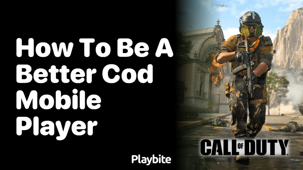 How to Become a Better COD Mobile Player - Playbite