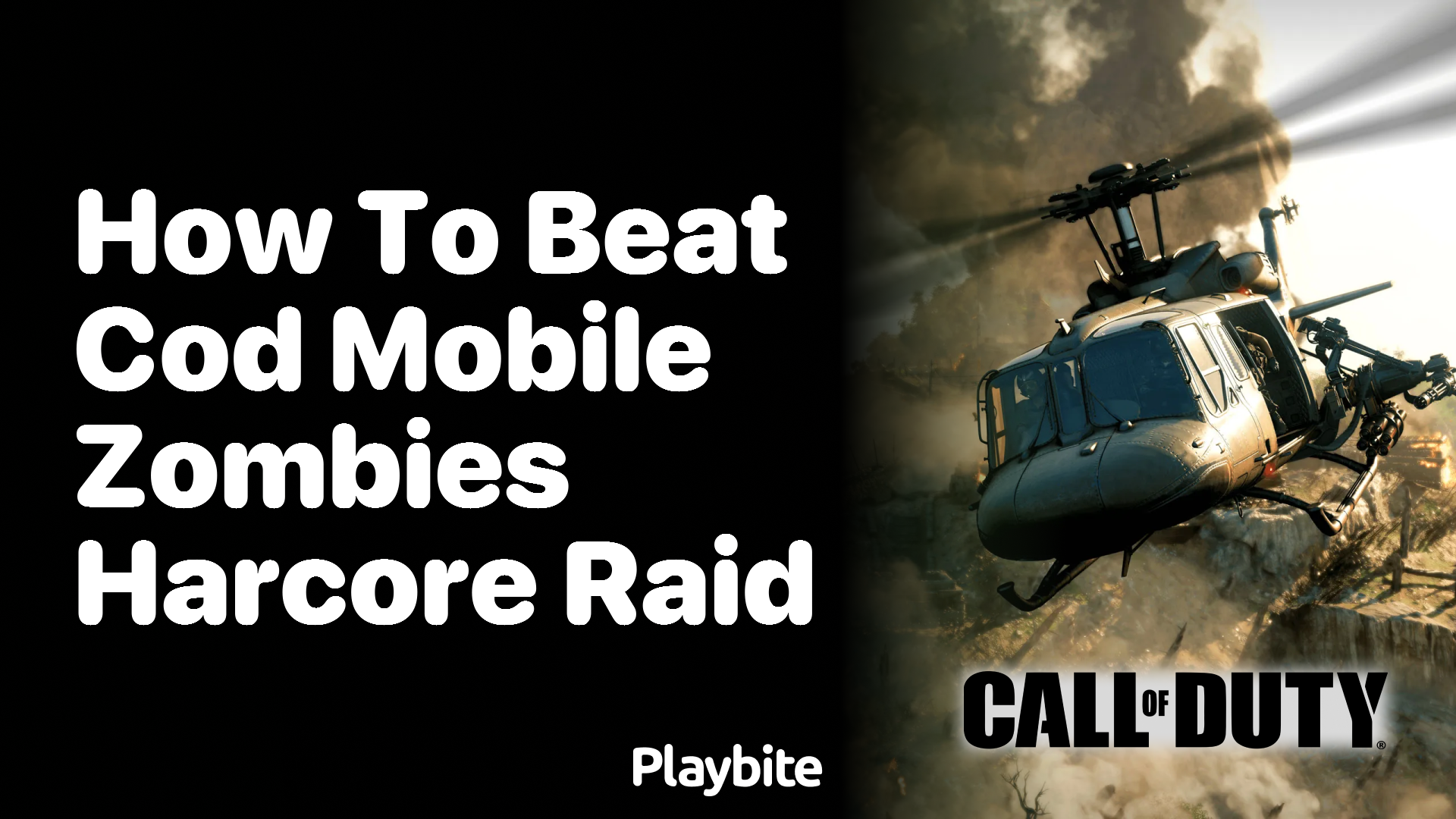 How to Beat COD Mobile Zombies Hardcore Raid: A Strategy Guide - Playbite