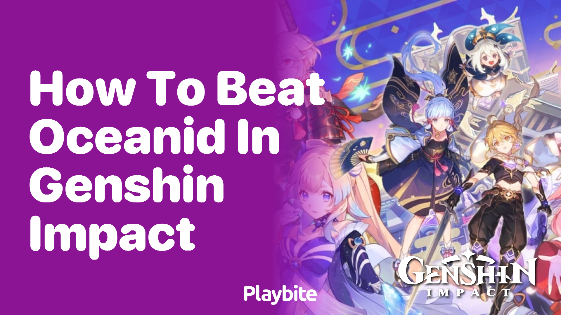 How to Beat Oceanid in Genshin Impact - Playbite