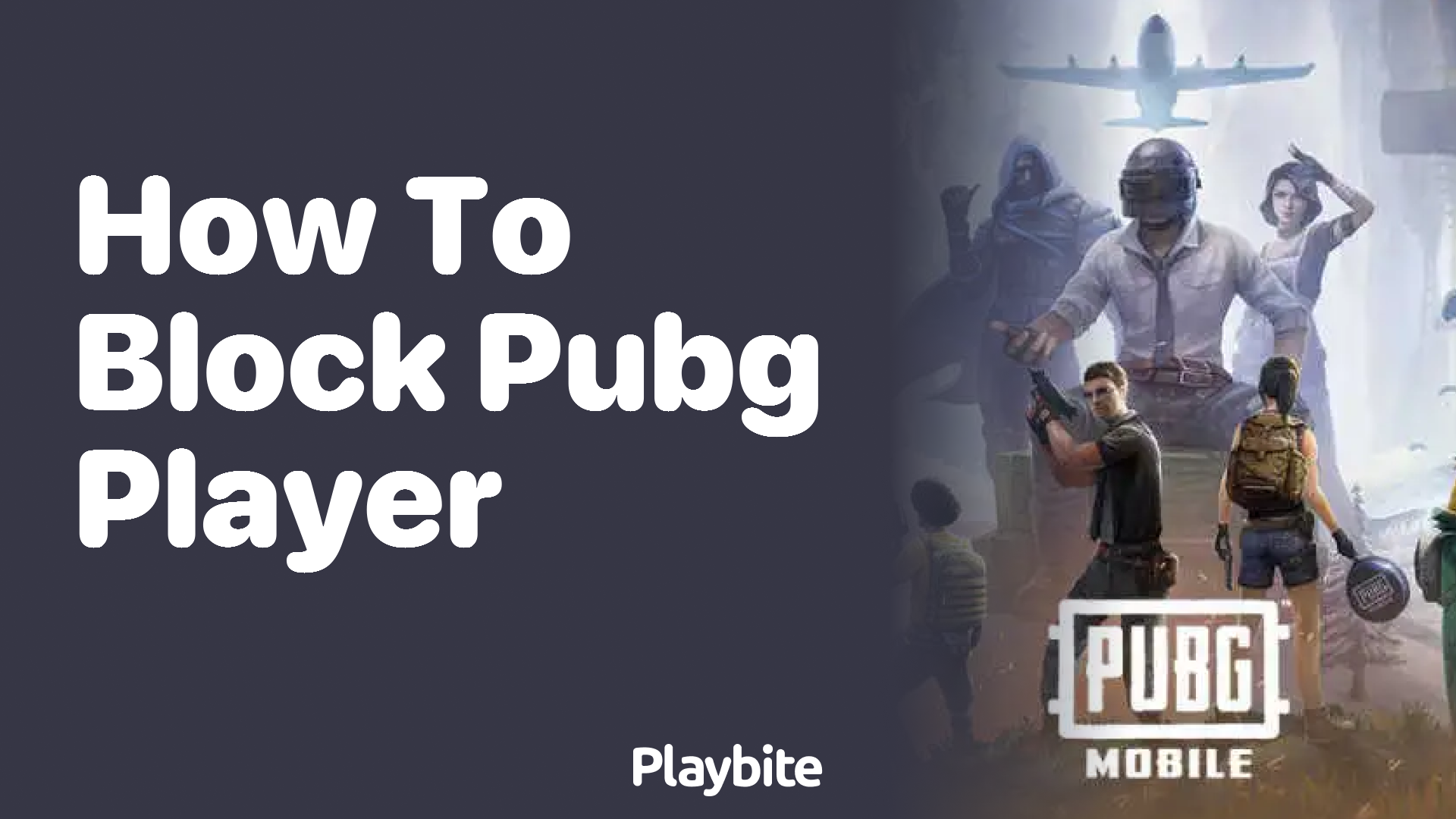 How to Block a PUBG Player - Playbite