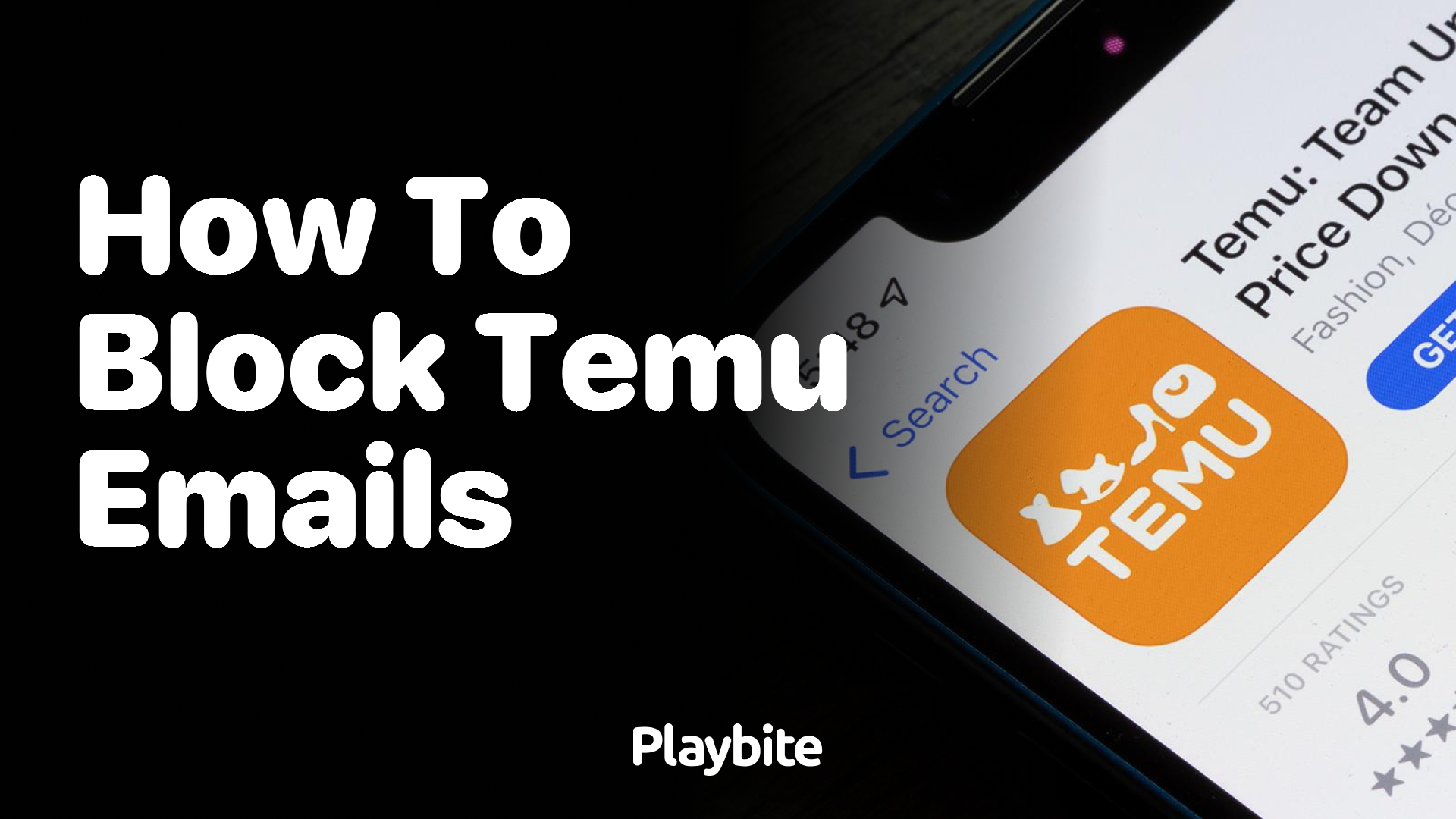 How to Block Temu Emails: A Simple Guide - Playbite