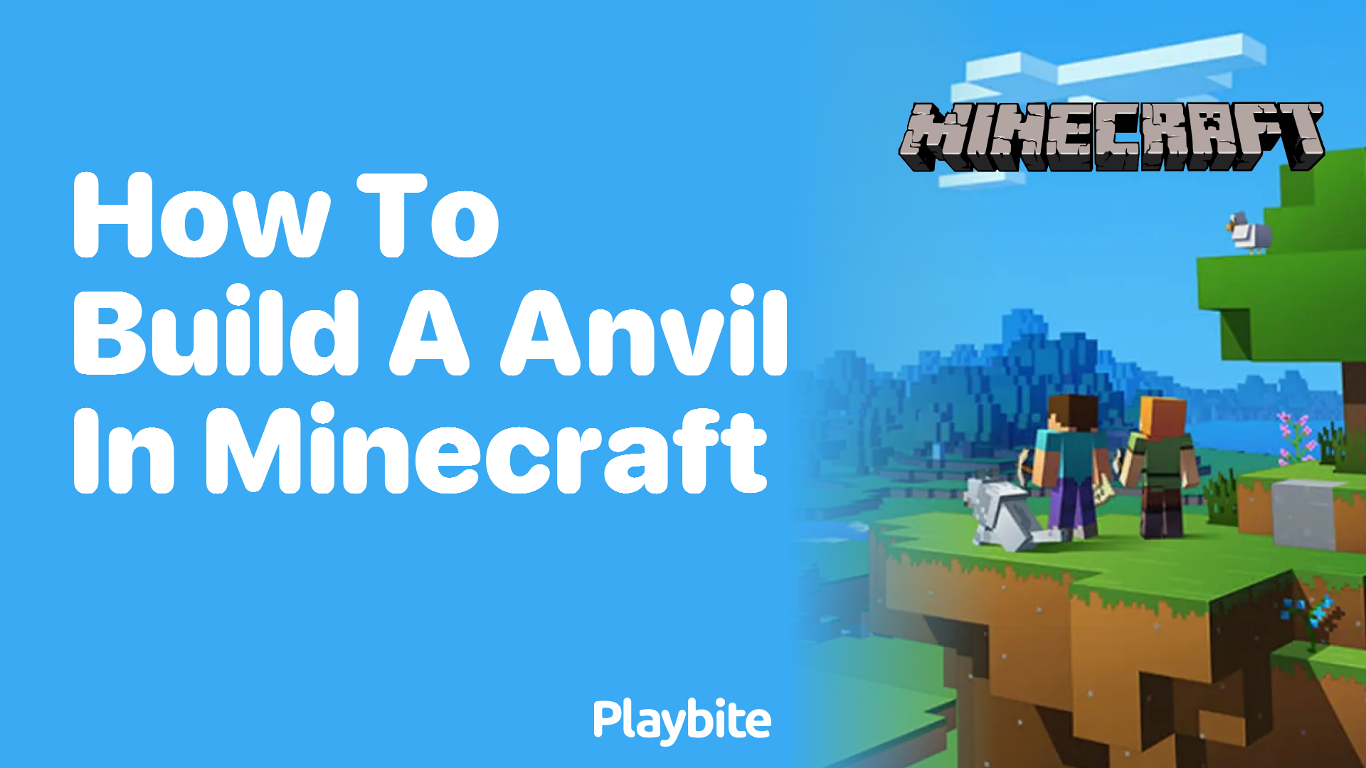 How to Build an Anvil in Minecraft: A Simple Guide - Playbite