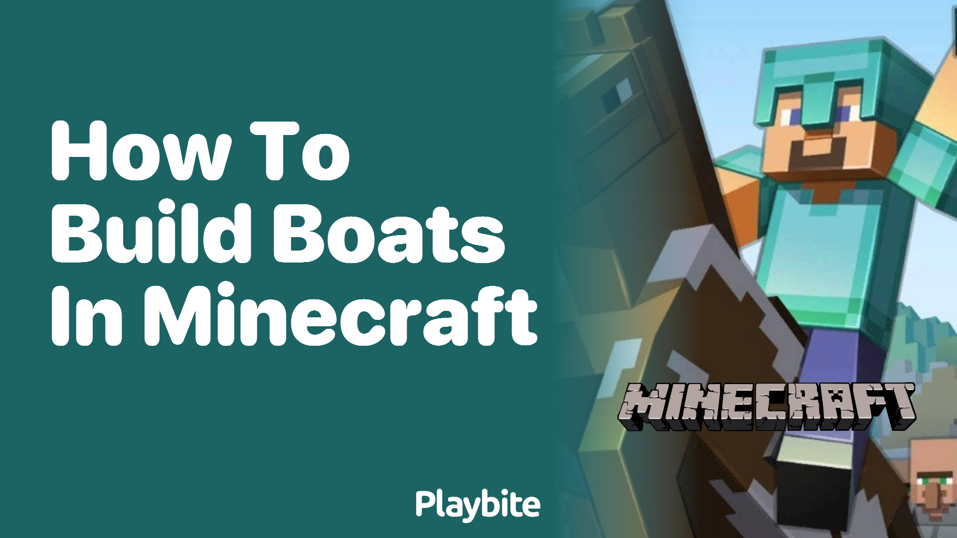 How to Build Boats in Minecraft: A Simple Guide - Playbite