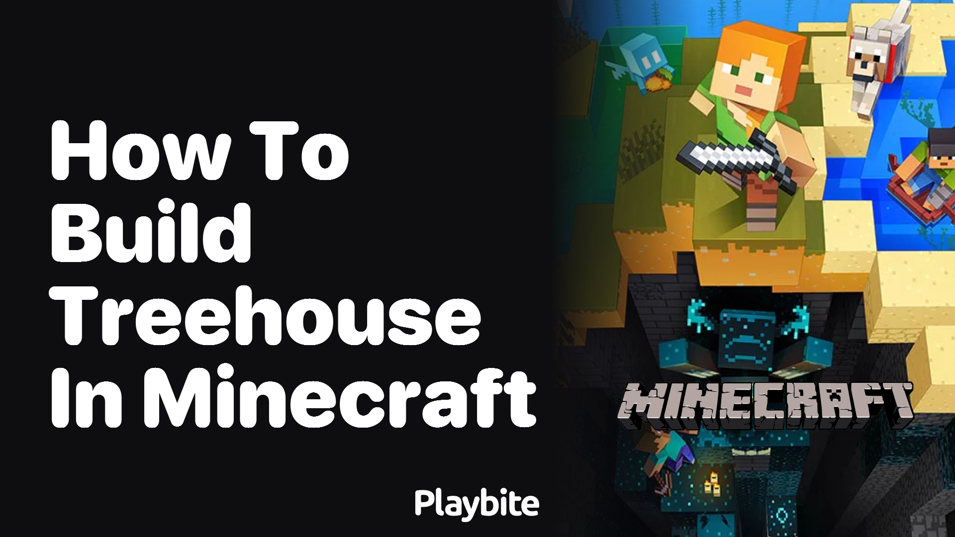 How to Build a Treehouse in Minecraft - Playbite