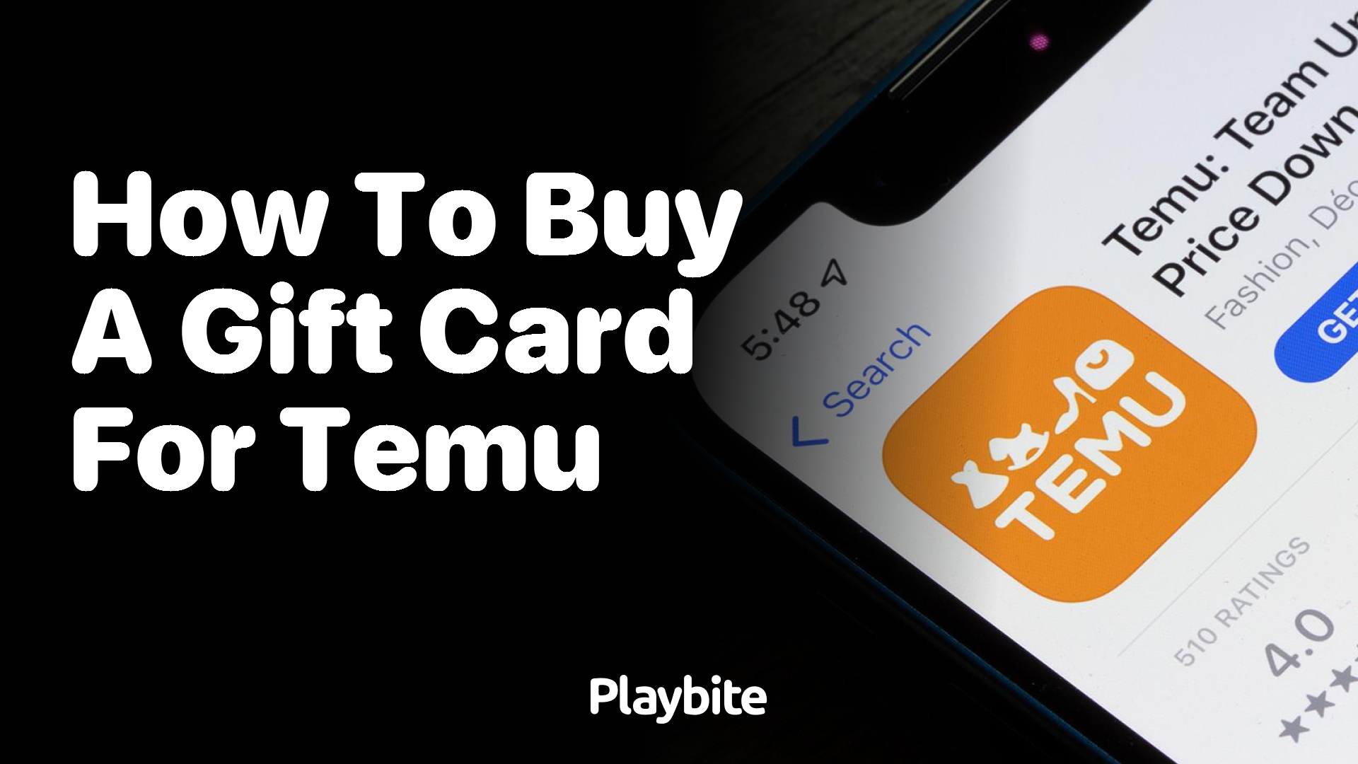 How to Buy a Gift Card for Temu: A Quick Guide - Playbite