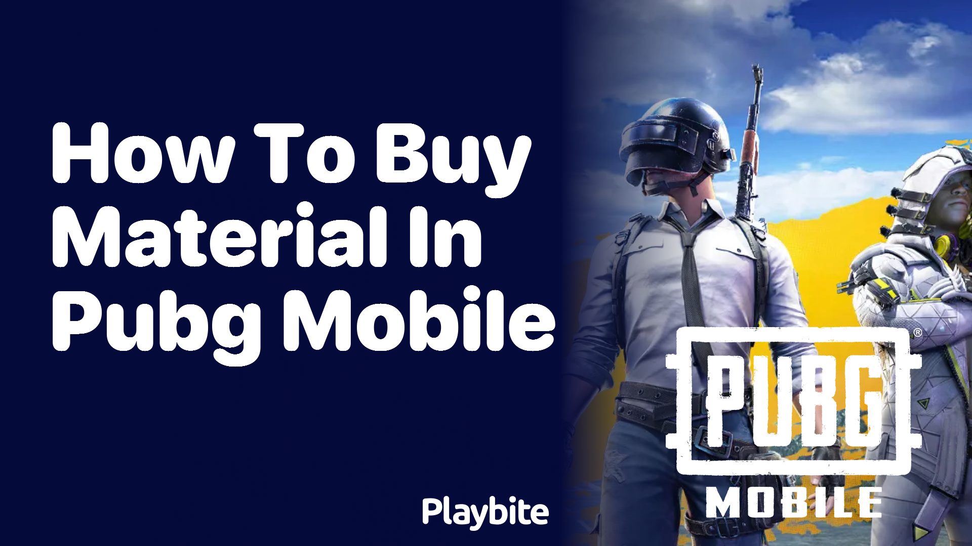 How to Buy Material in PUBG Mobile: A Simple Guide - Playbite