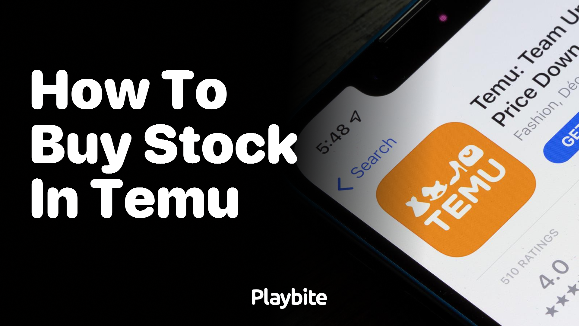 How to Buy Stock in Temu: A Guide - Playbite