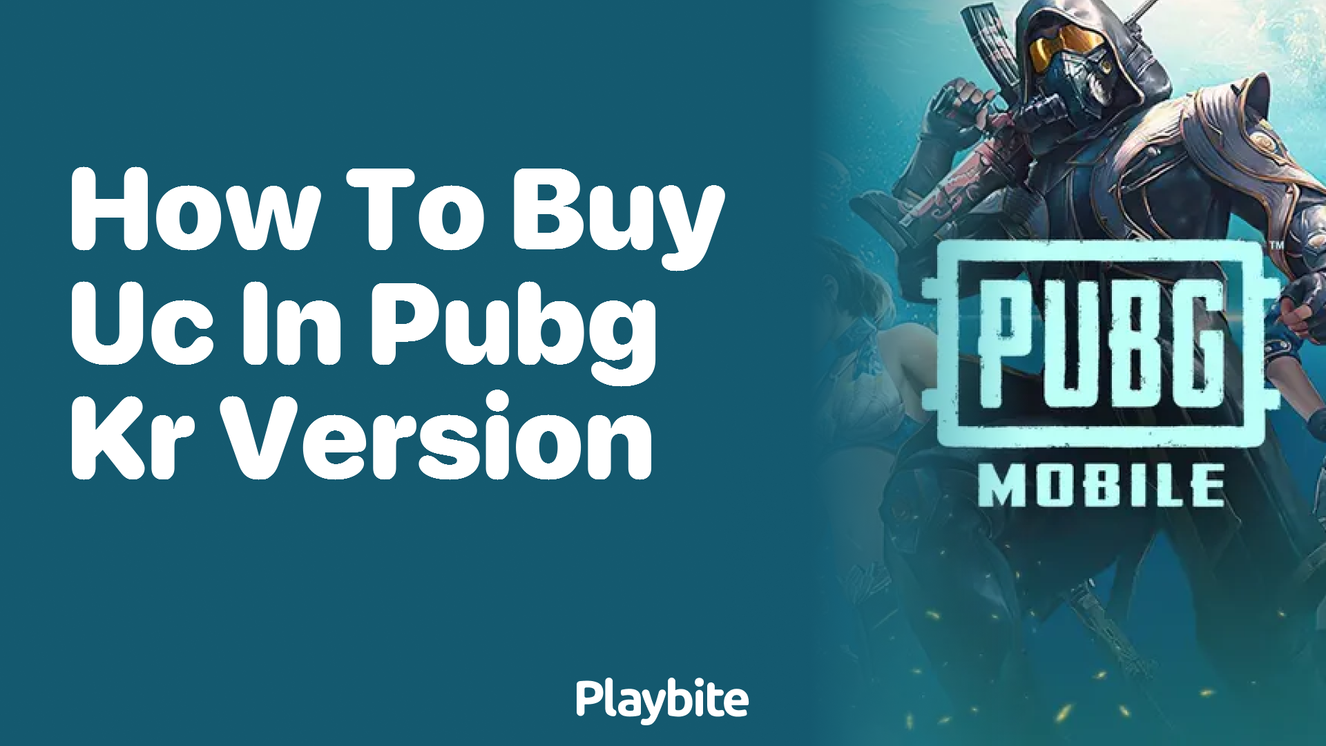 How to Buy UC in PUBG KR Version: A Quick Guide - Playbite