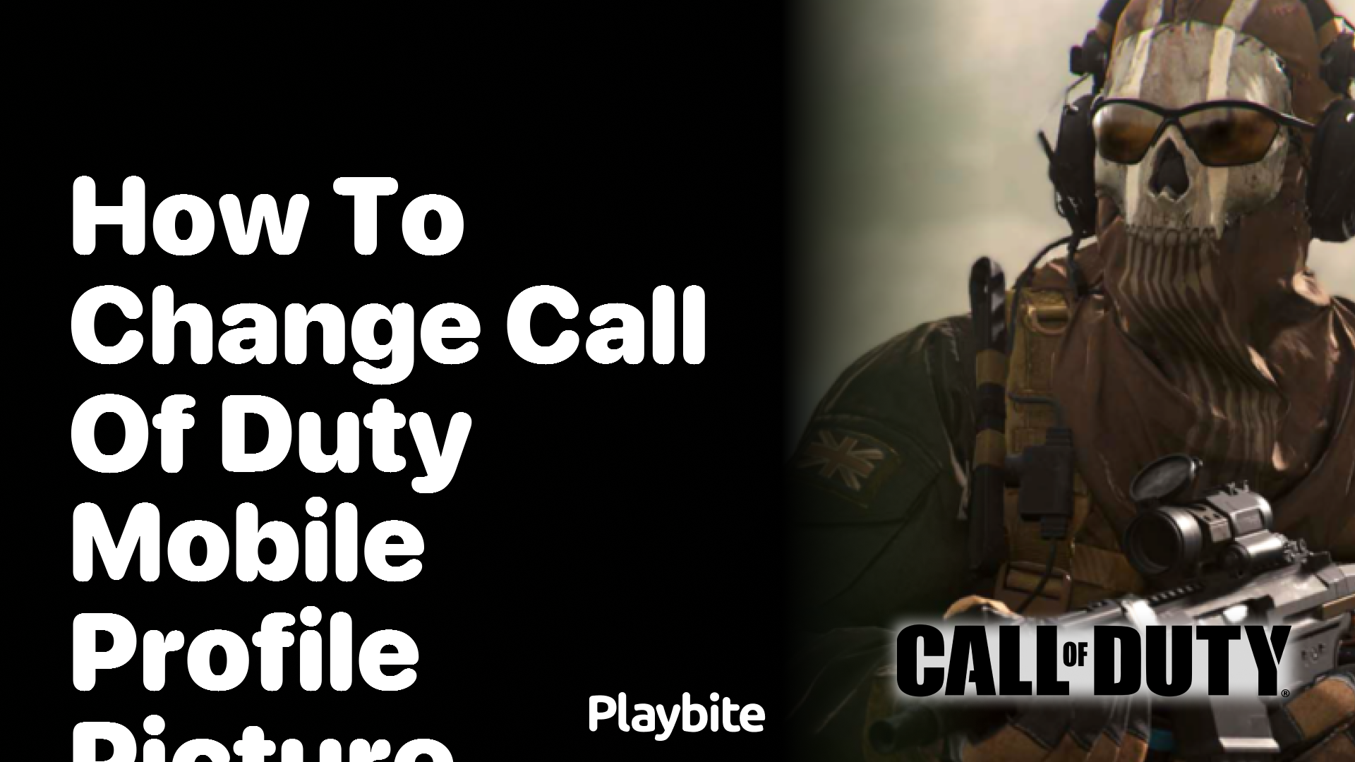 How to Change Your Call of Duty Mobile Profile Picture - Playbite