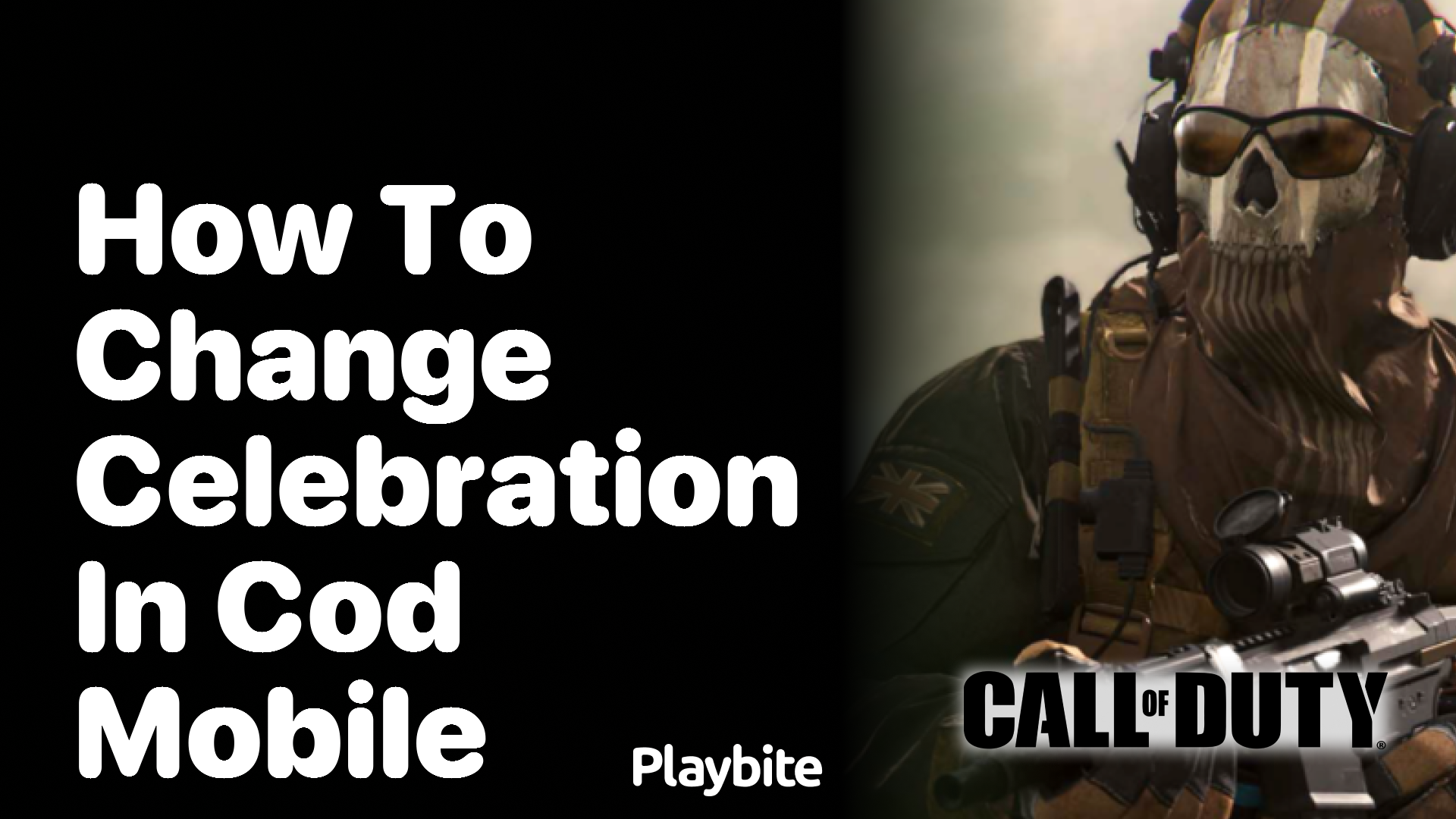 How to Change Your Celebration in COD Mobile - Playbite