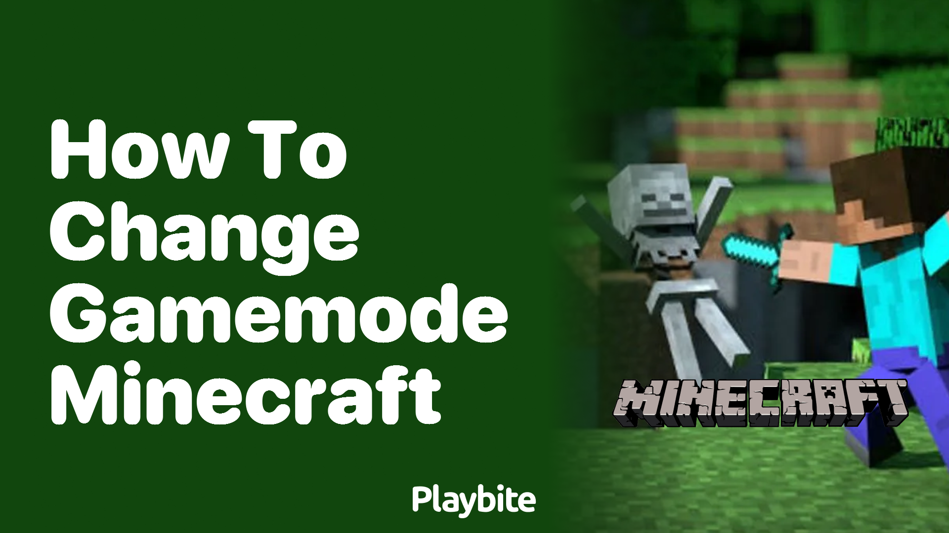 How to Change Gamemode in Minecraft: A Simple Guide - Playbite