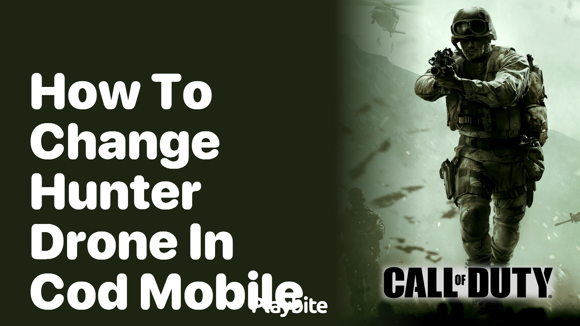 How to Change Hunter Drone in COD Mobile - Playbite