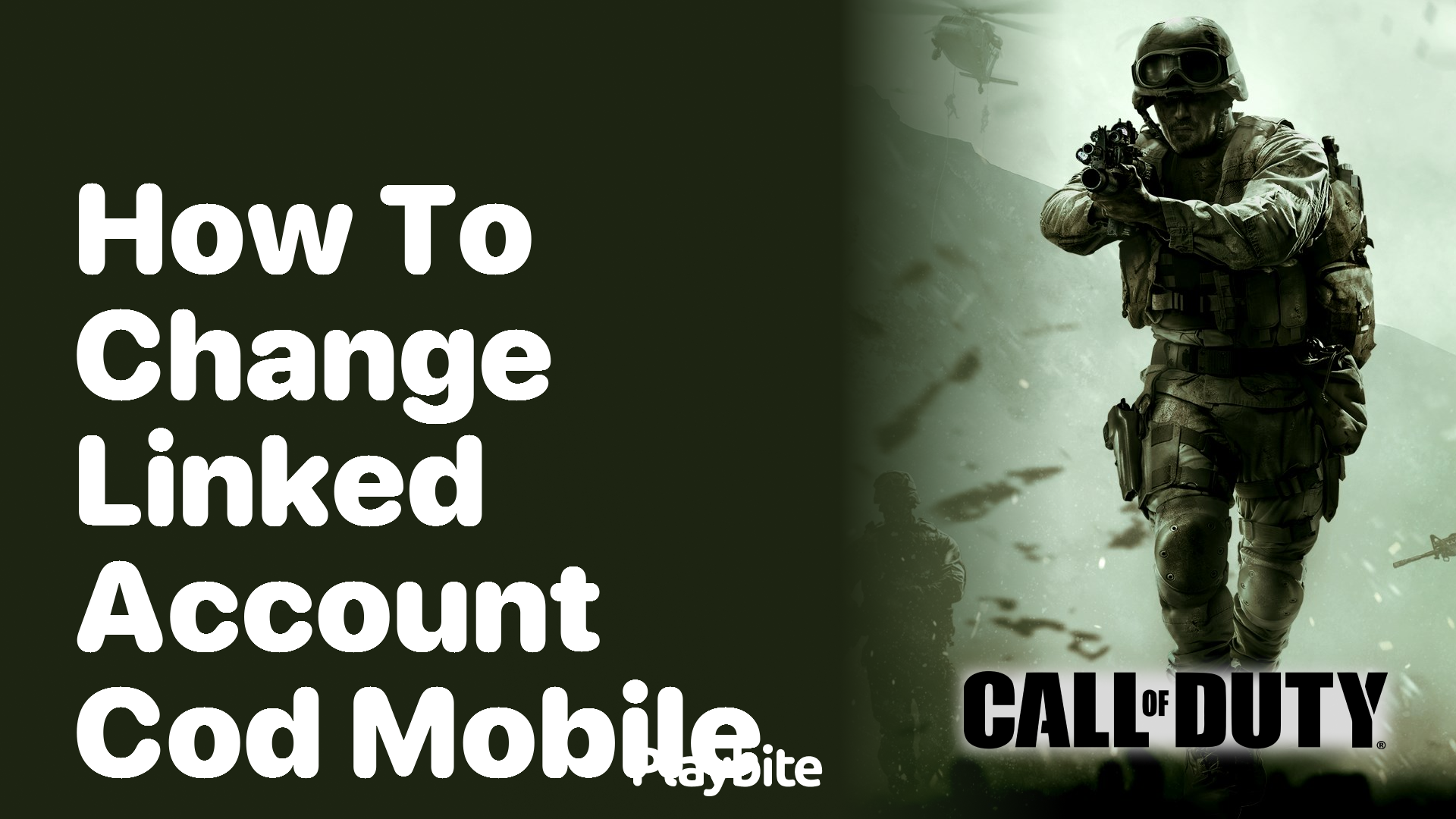 How to Change Your Linked Account in COD Mobile - Playbite