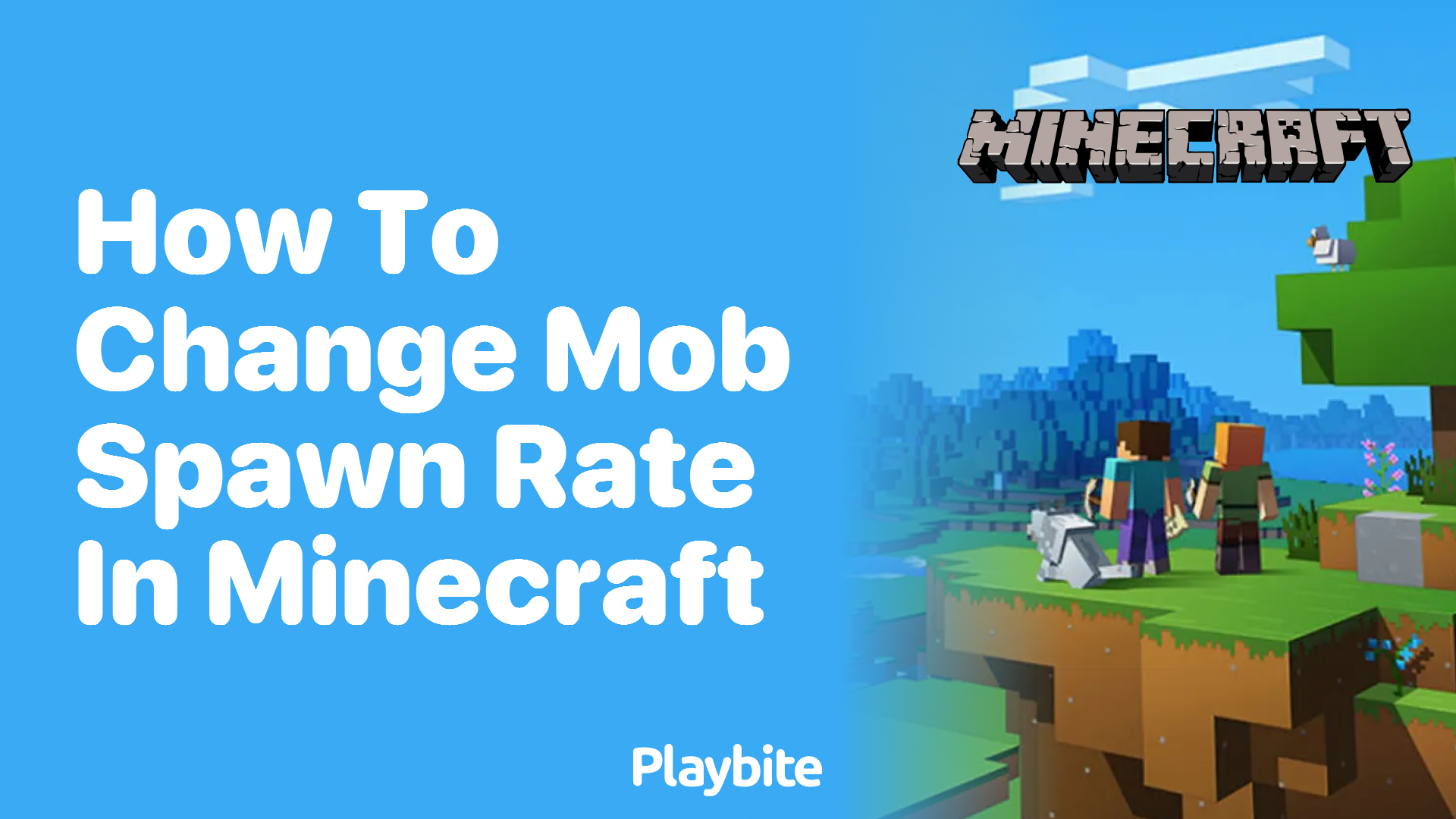 How to Change Mob Spawn Rate in Minecraft - Playbite
