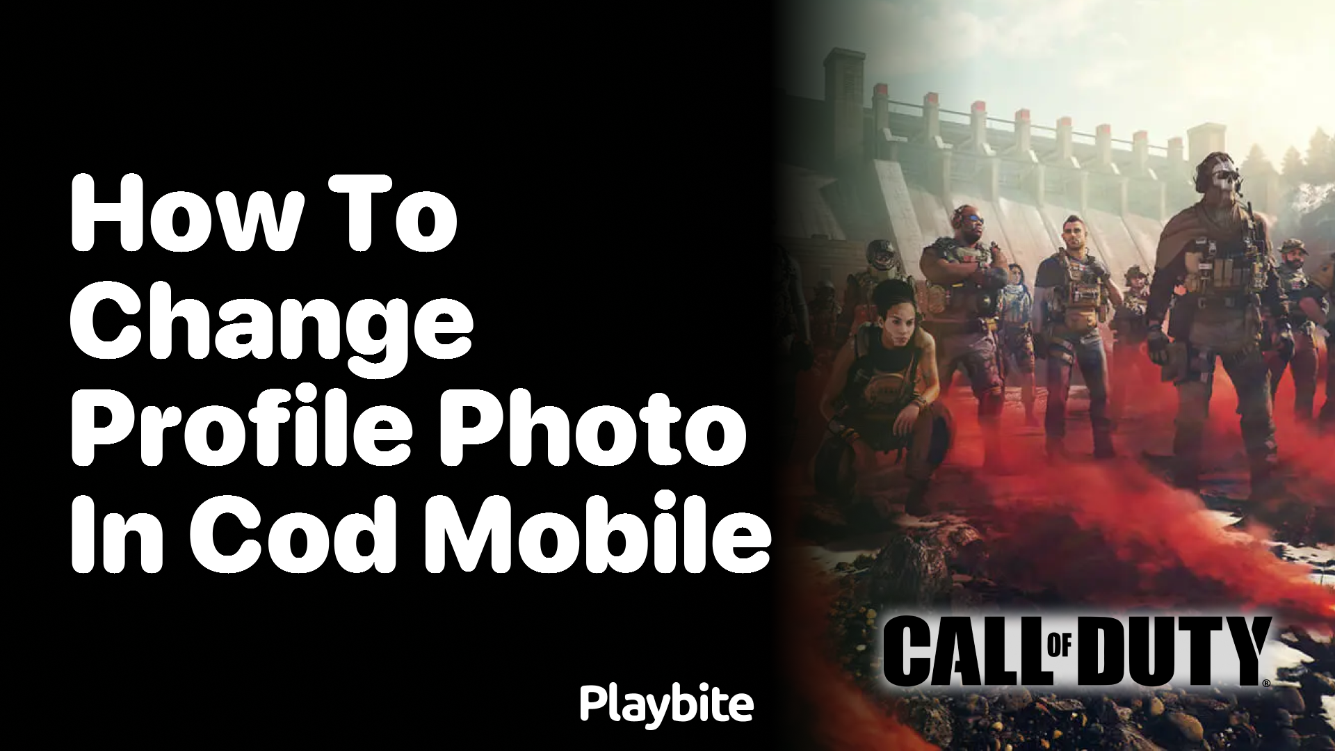 How to Change Your Profile Photo in COD Mobile - Playbite