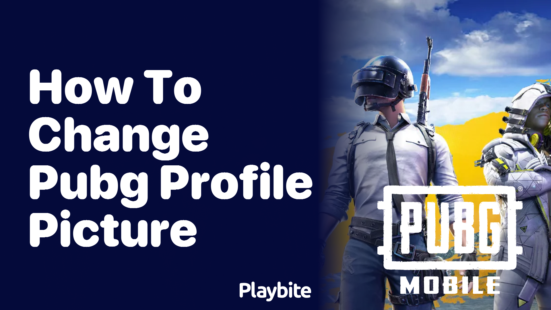 How to Change Your PUBG Profile Picture - Playbite