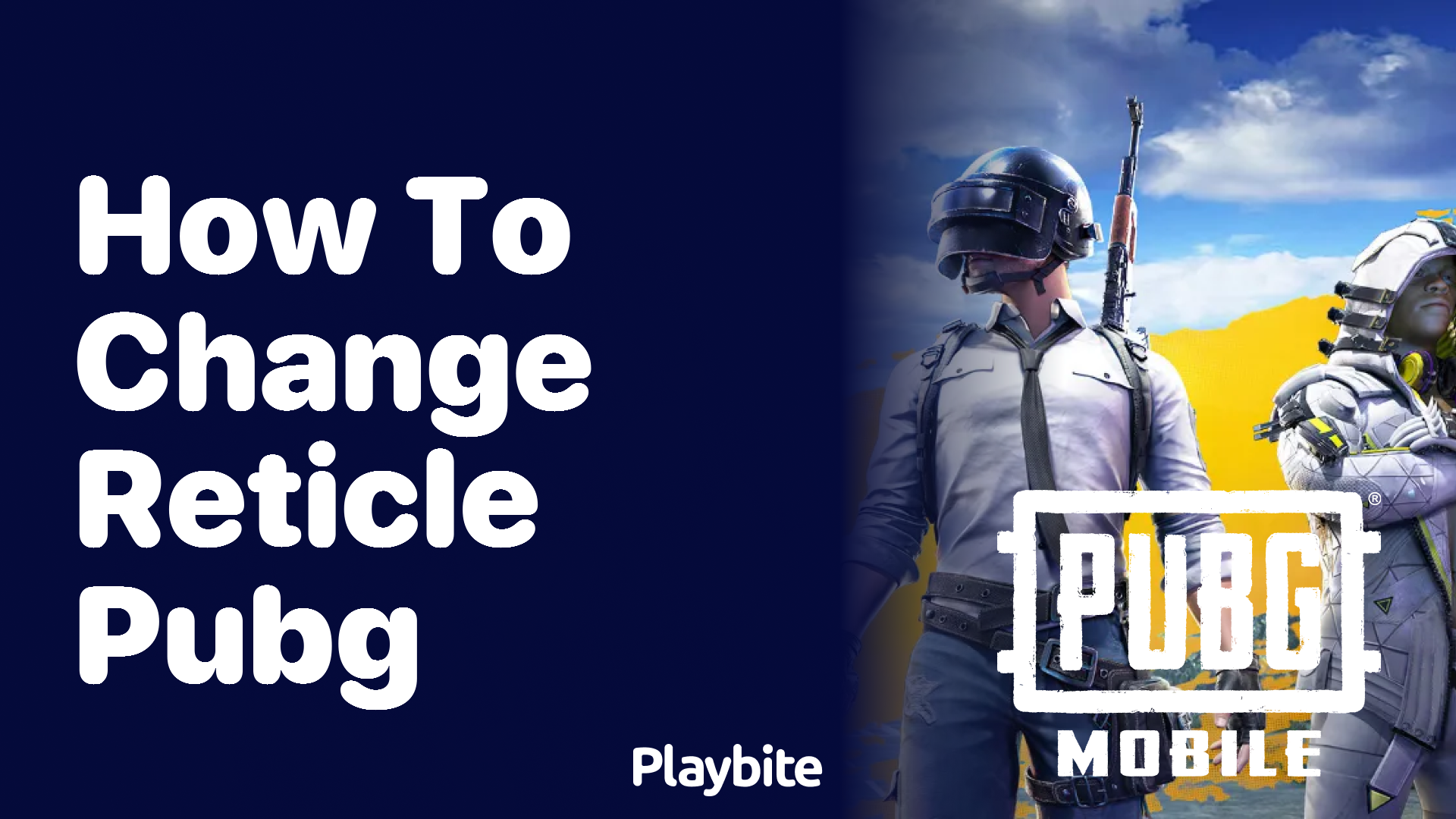 How to Change Your Reticle in PUBG Mobile - Playbite