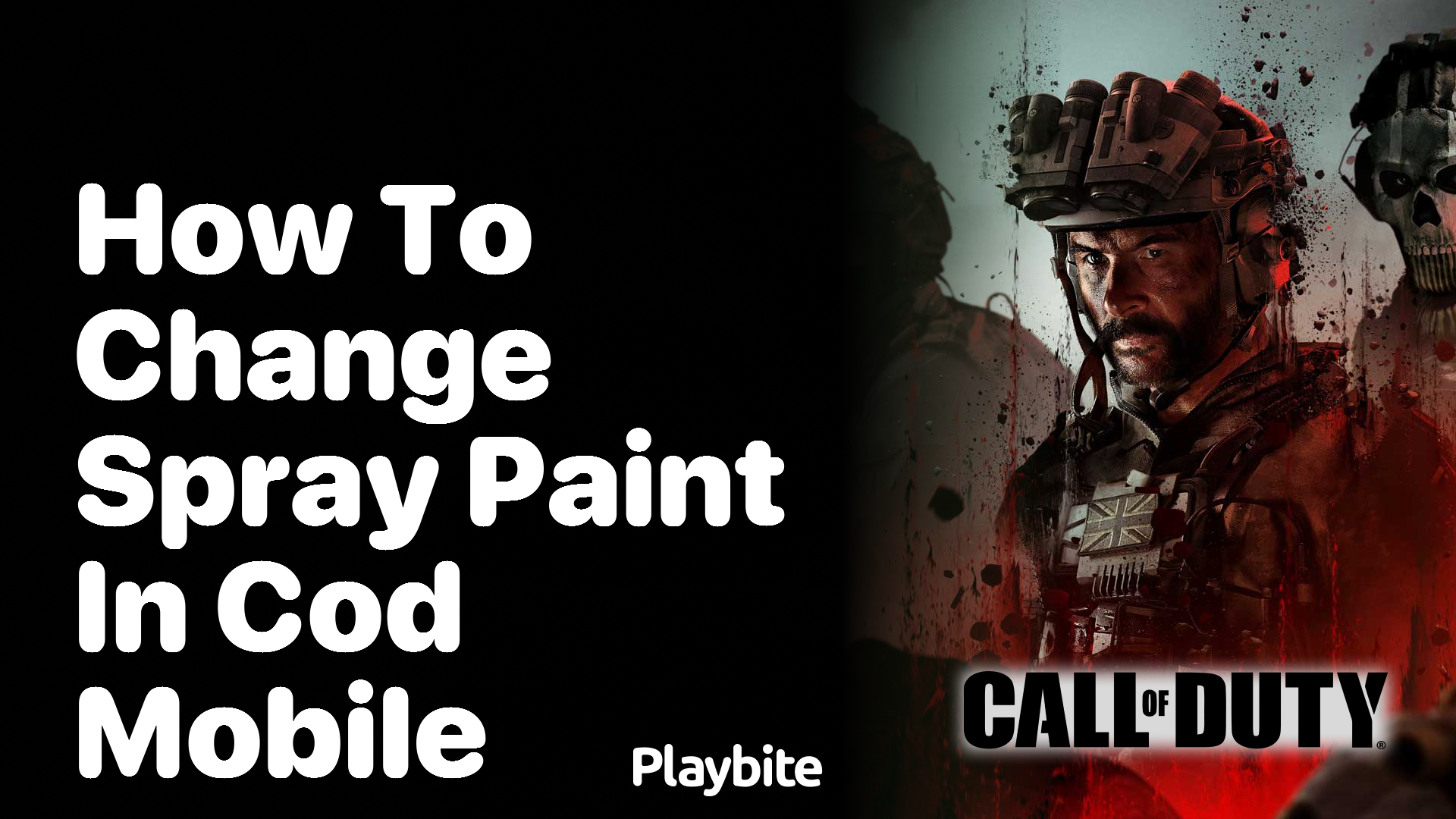 How to Change Spray Paint in COD Mobile - Playbite