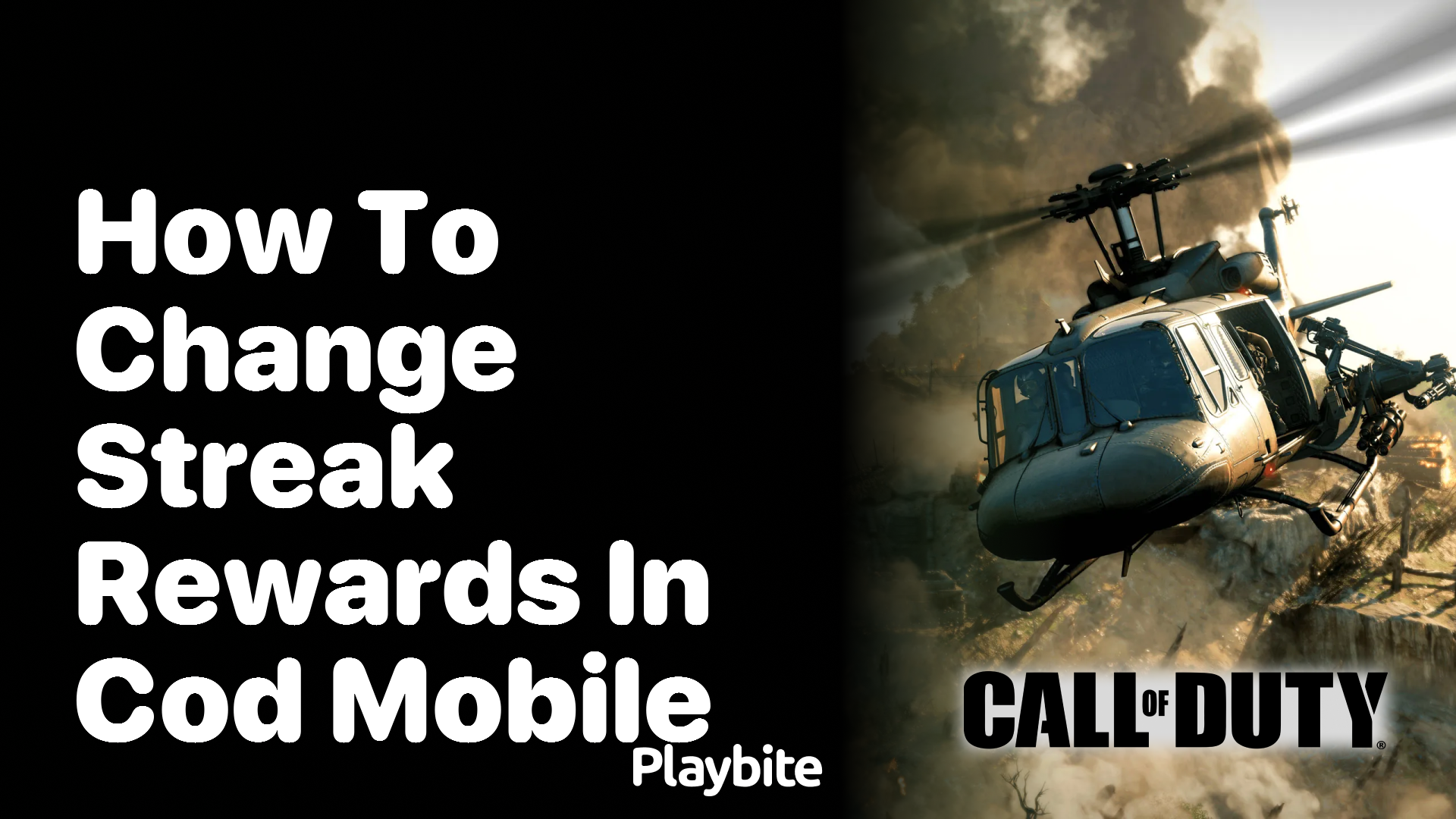 How to Change Streak Rewards in CoD Mobile - Playbite
