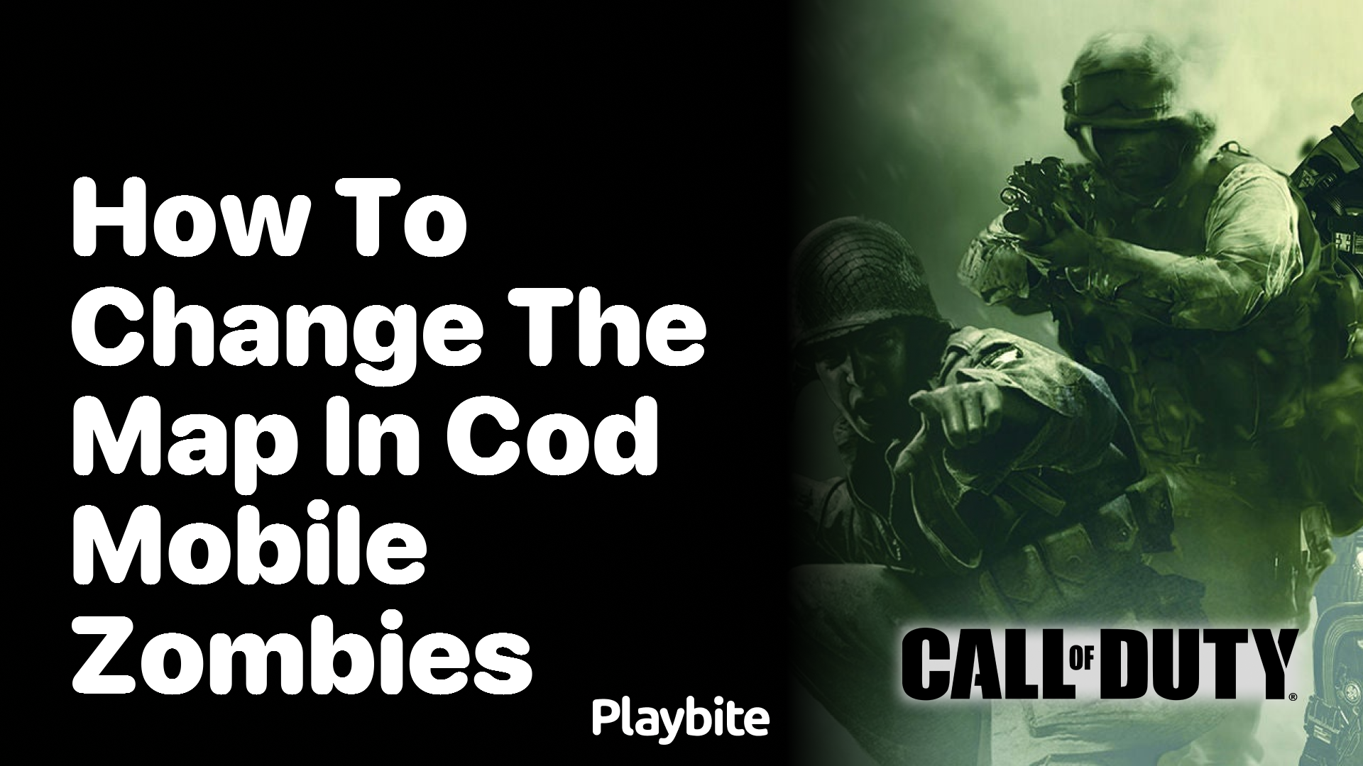 How to Switch Maps in COD Mobile Zombies - Playbite