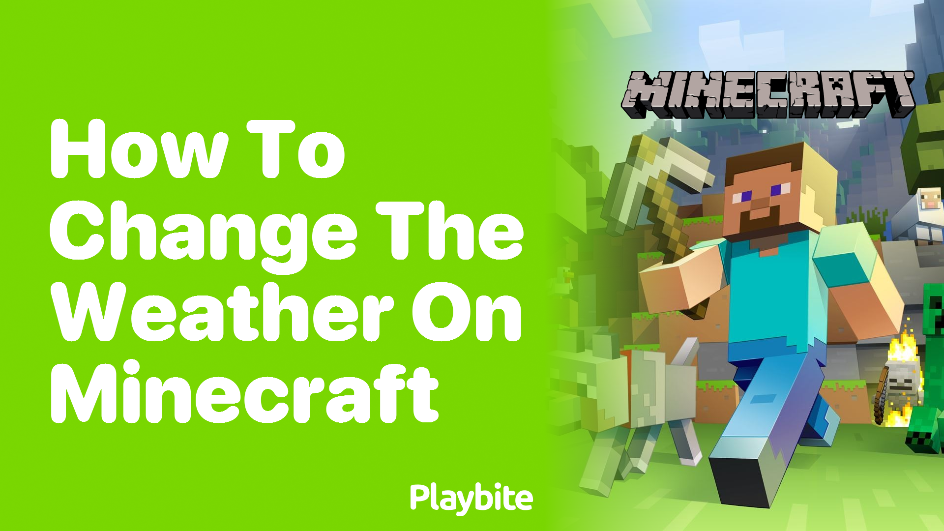 How to Change the Weather on Minecraft: A Quick Guide - Playbite