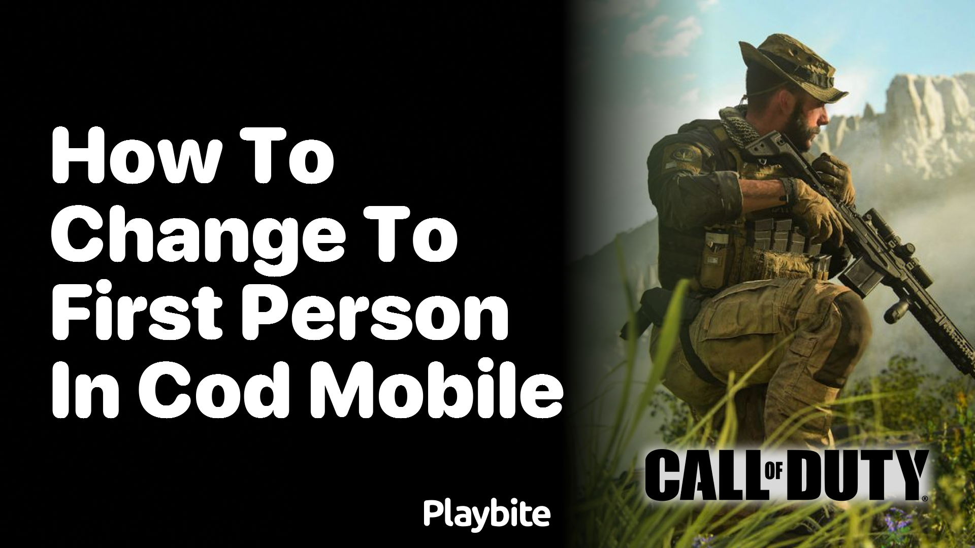 How to Switch to First Person in COD Mobile - Playbite