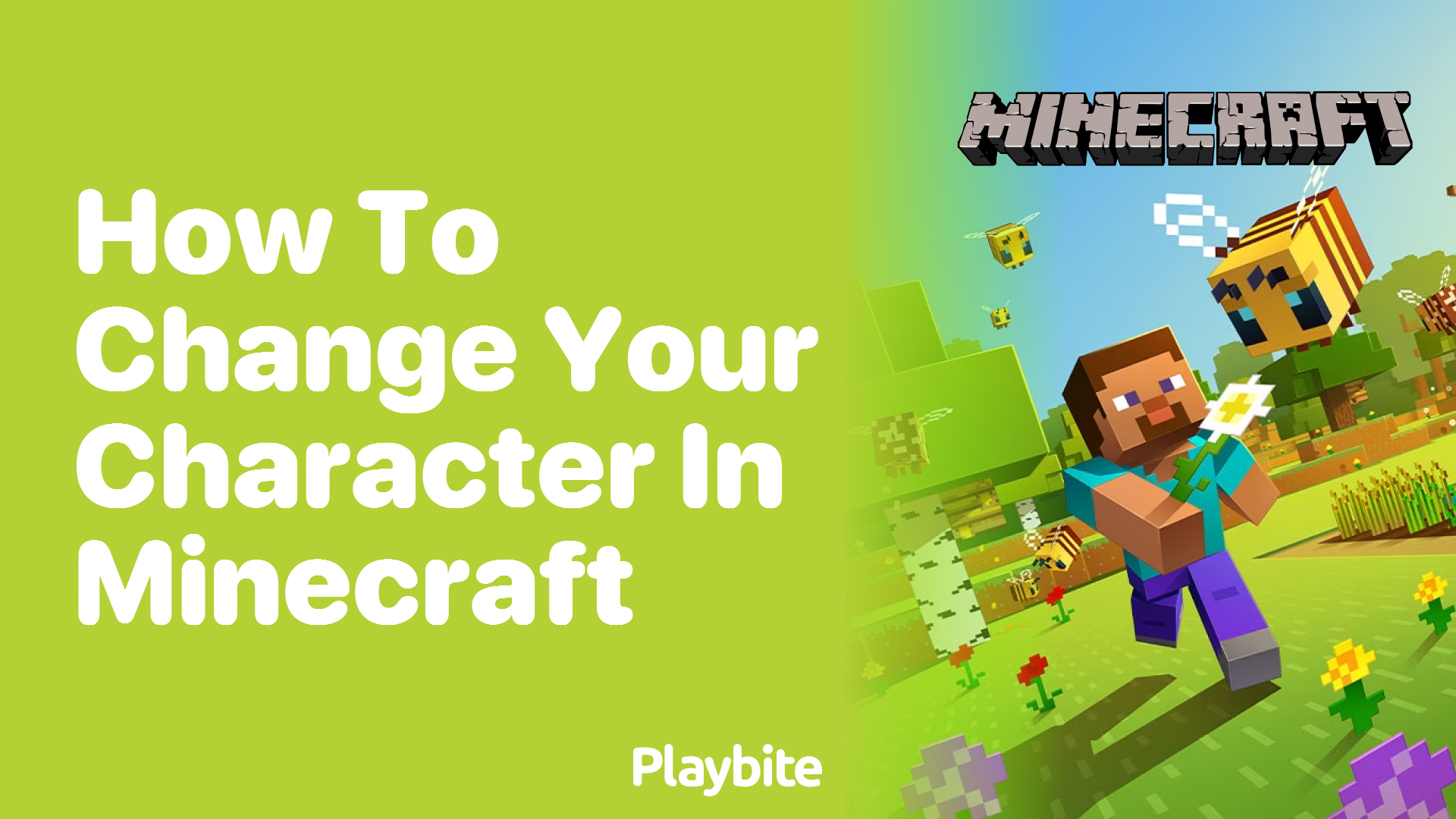 How to Change Your Character in Minecraft - Playbite