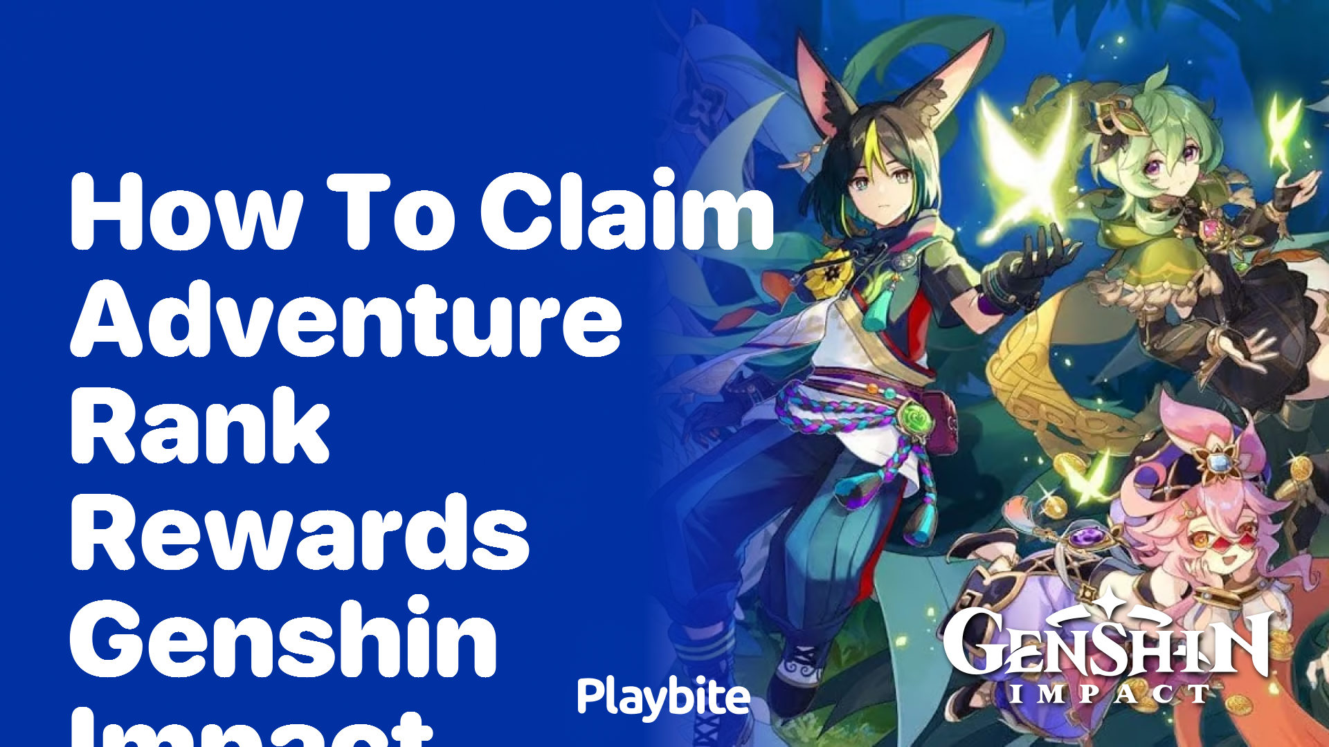 How to Claim Adventure Rank Rewards in Genshin Impact - Playbite