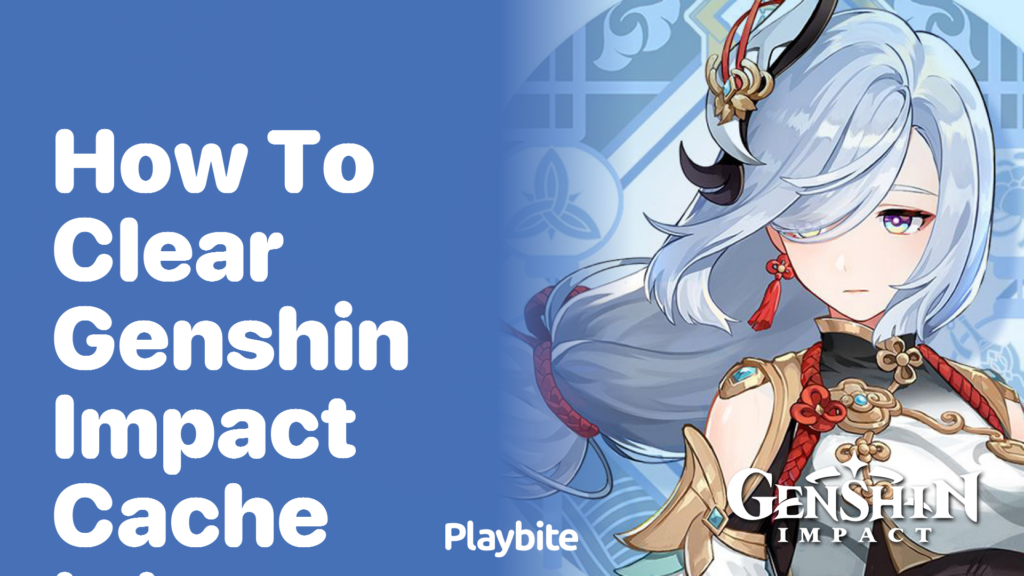 How to Clear Genshin Impact Cache on Your iPhone - Playbite
