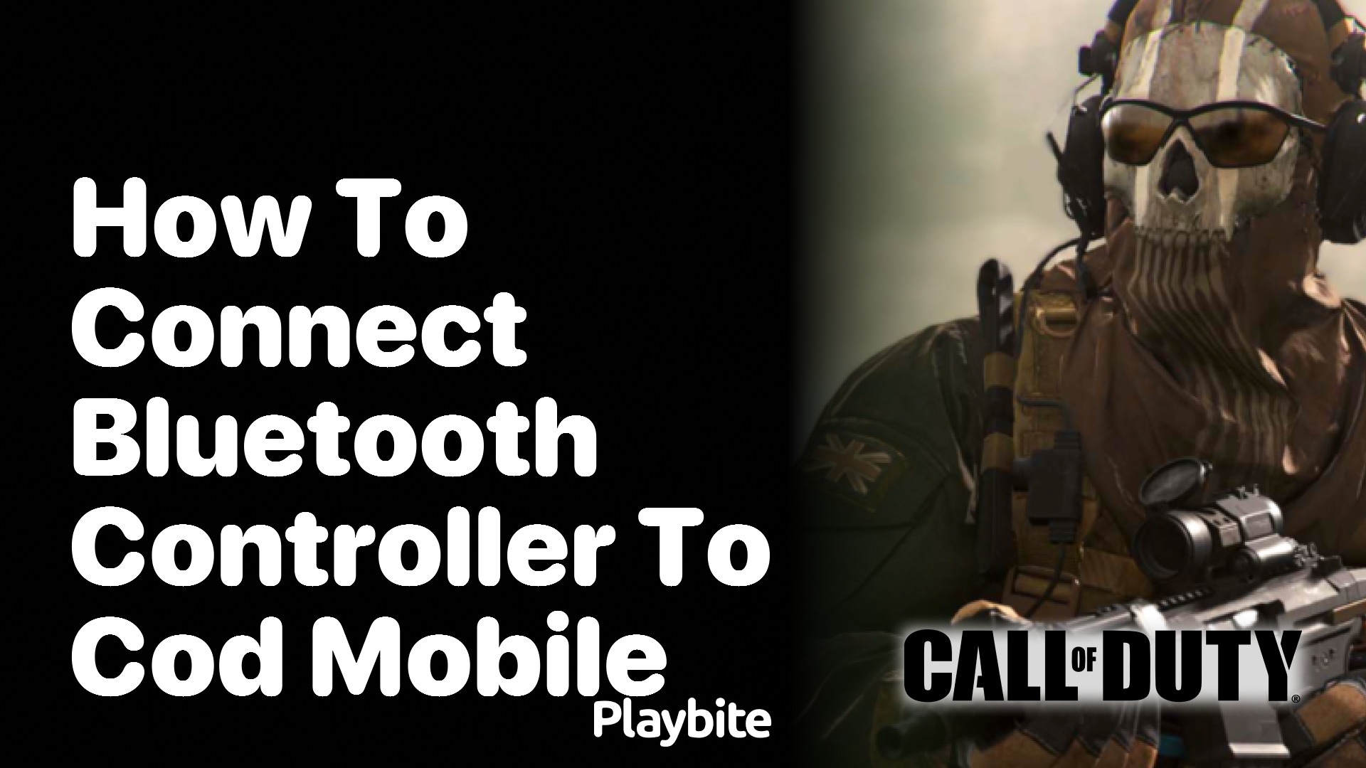 How to Connect a Bluetooth Controller to COD Mobile - Playbite