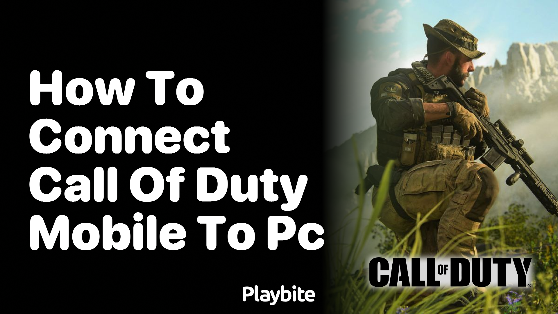 How to Connect Call of Duty Mobile to PC - Playbite