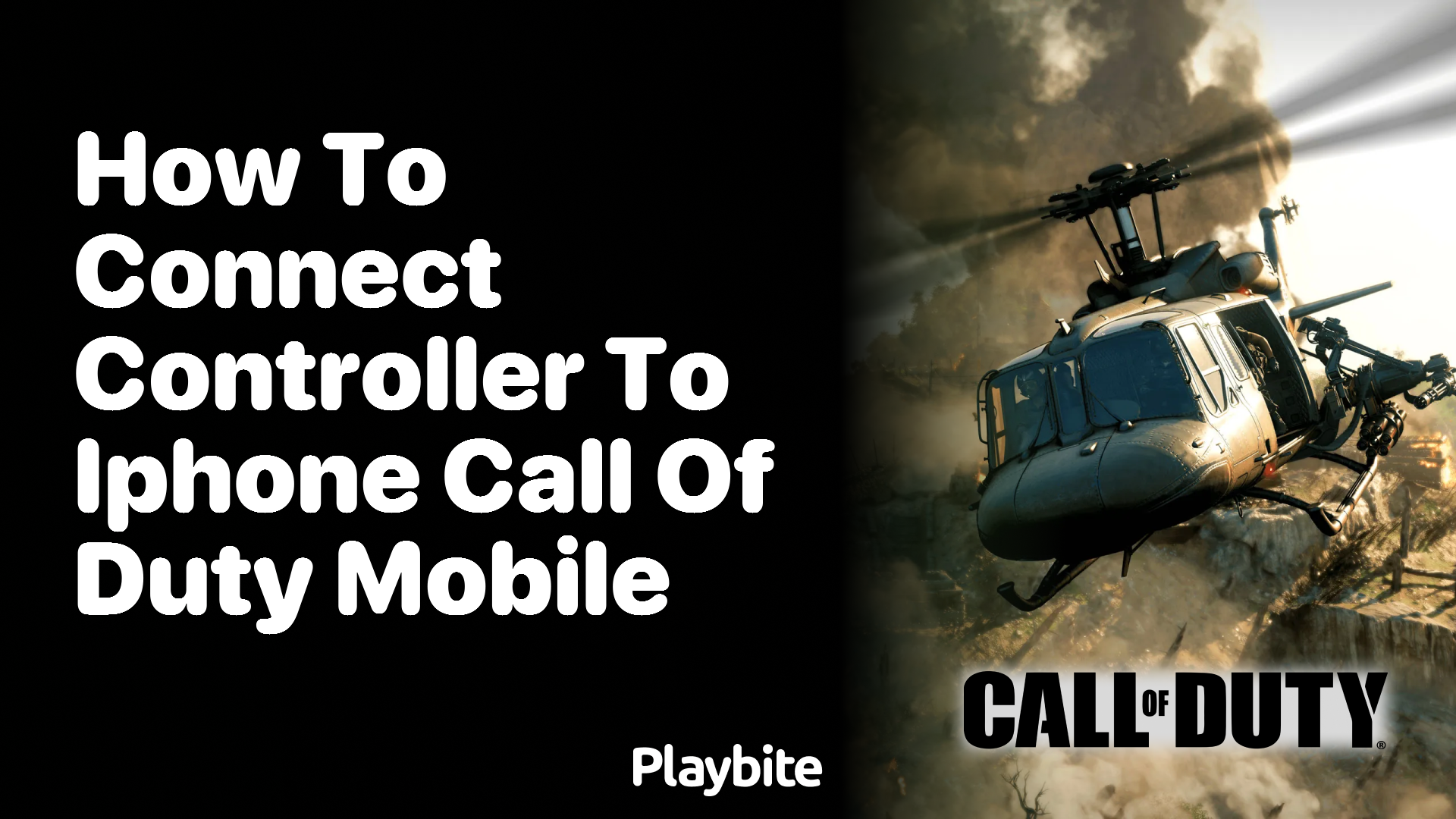 How to Connect a Controller to iPhone for Call of Duty Mobile - Playbite
