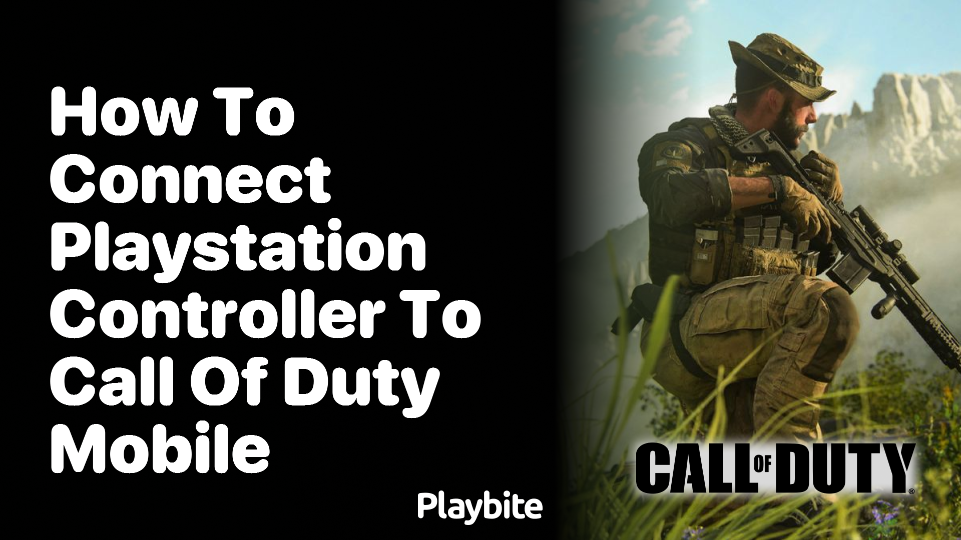 How to Connect a PlayStation Controller to Call of Duty Mobile - Playbite