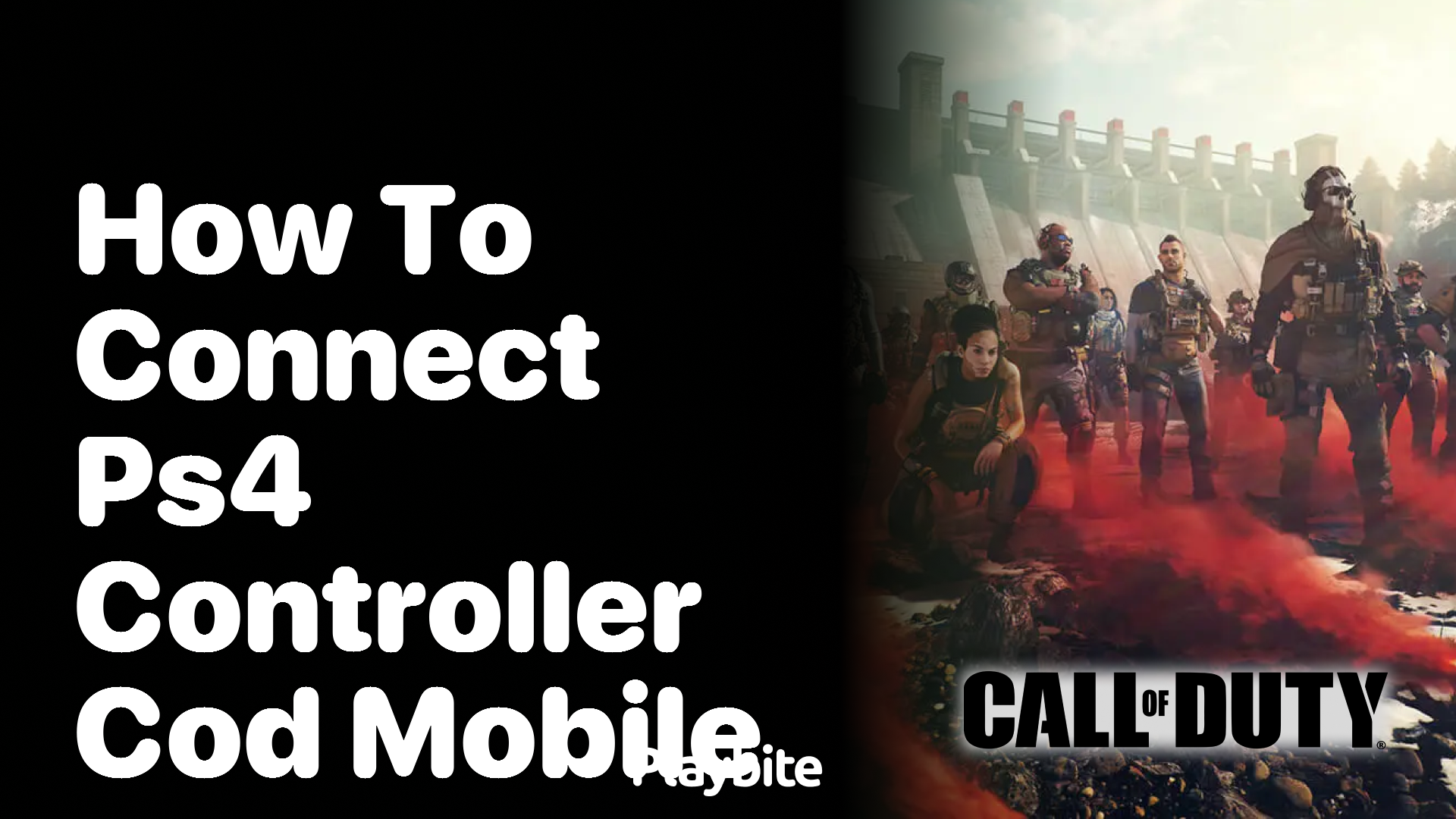 How to Connect a PS4 Controller to COD Mobile - Playbite