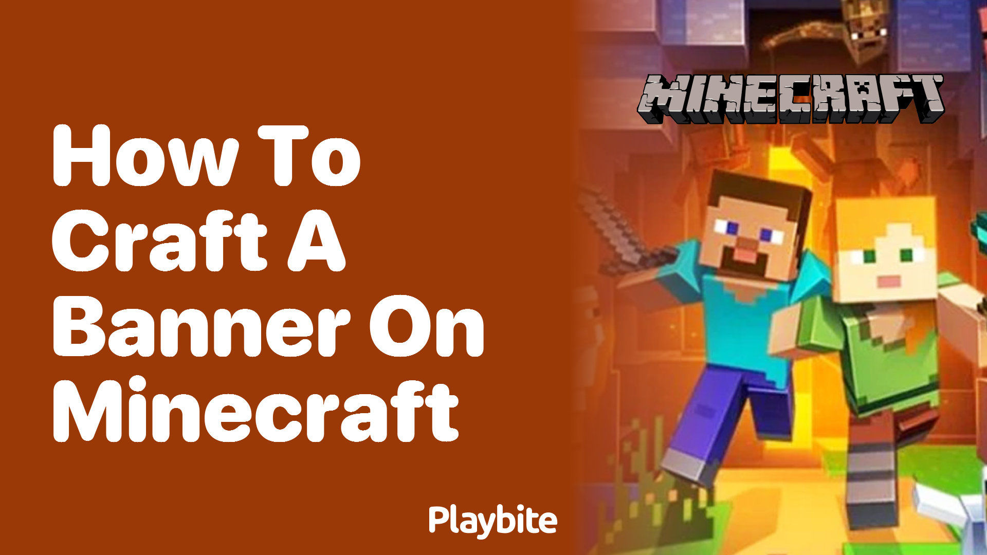 How to Craft a Banner in Minecraft - Playbite