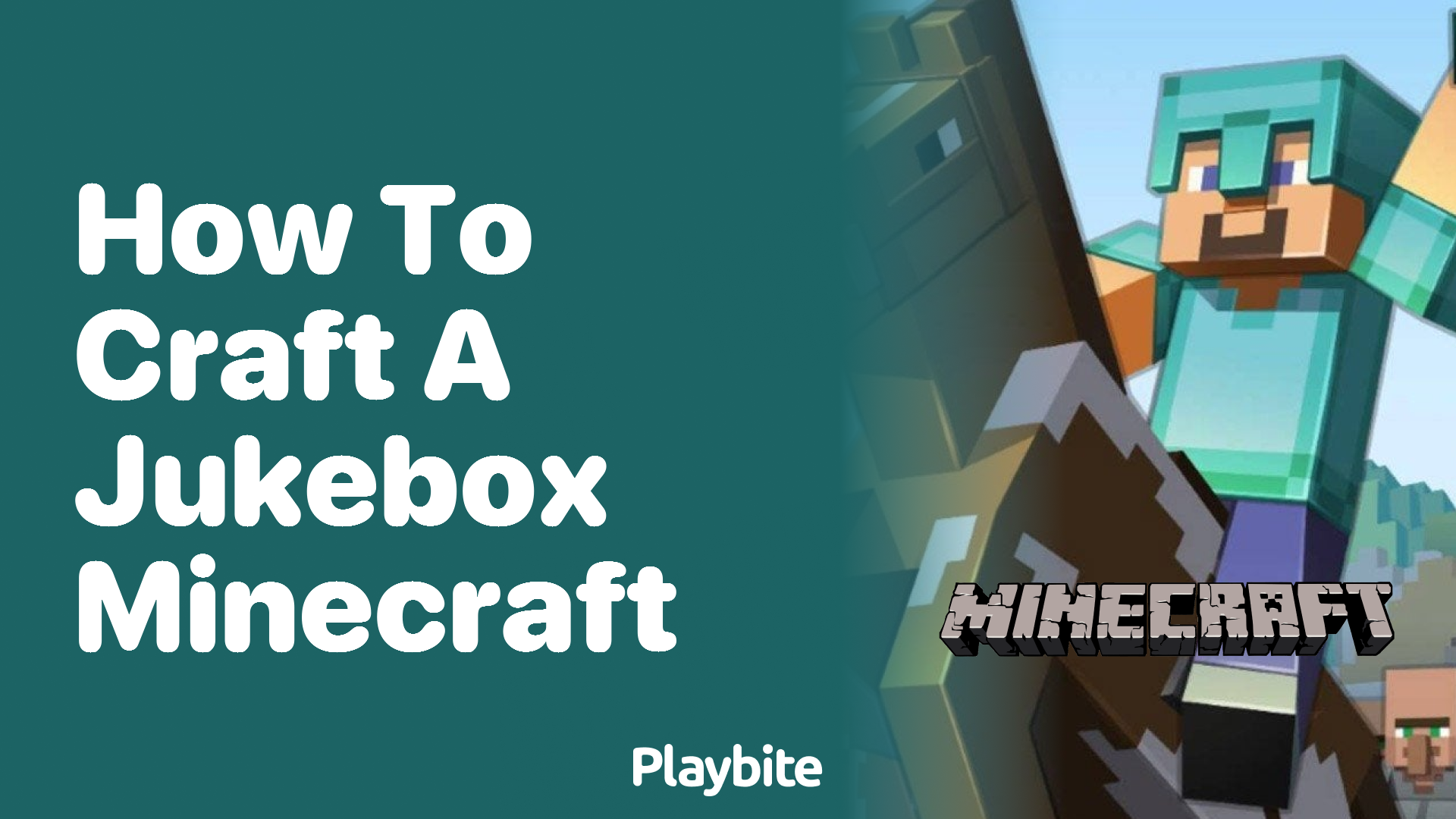 How to Craft a Jukebox in Minecraft - Playbite