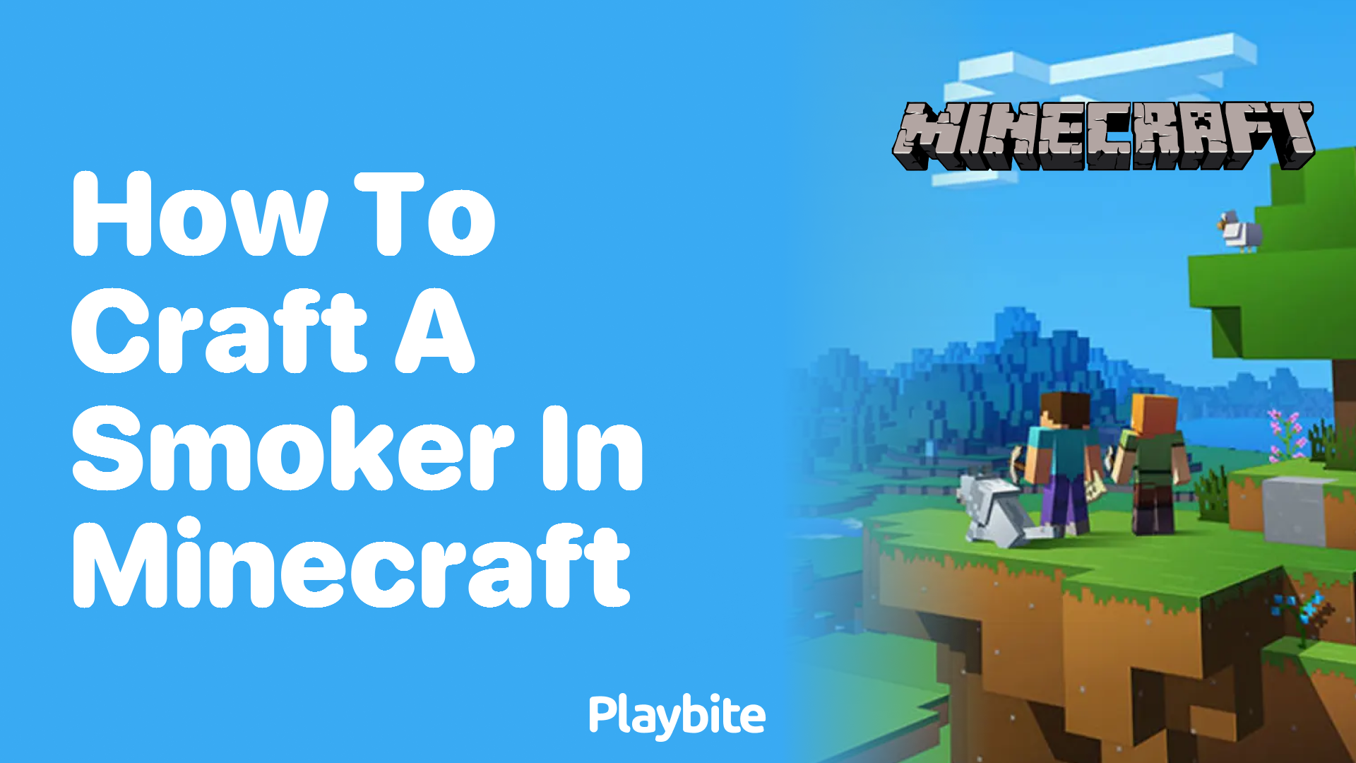How to Craft a Smoker in Minecraft - Playbite