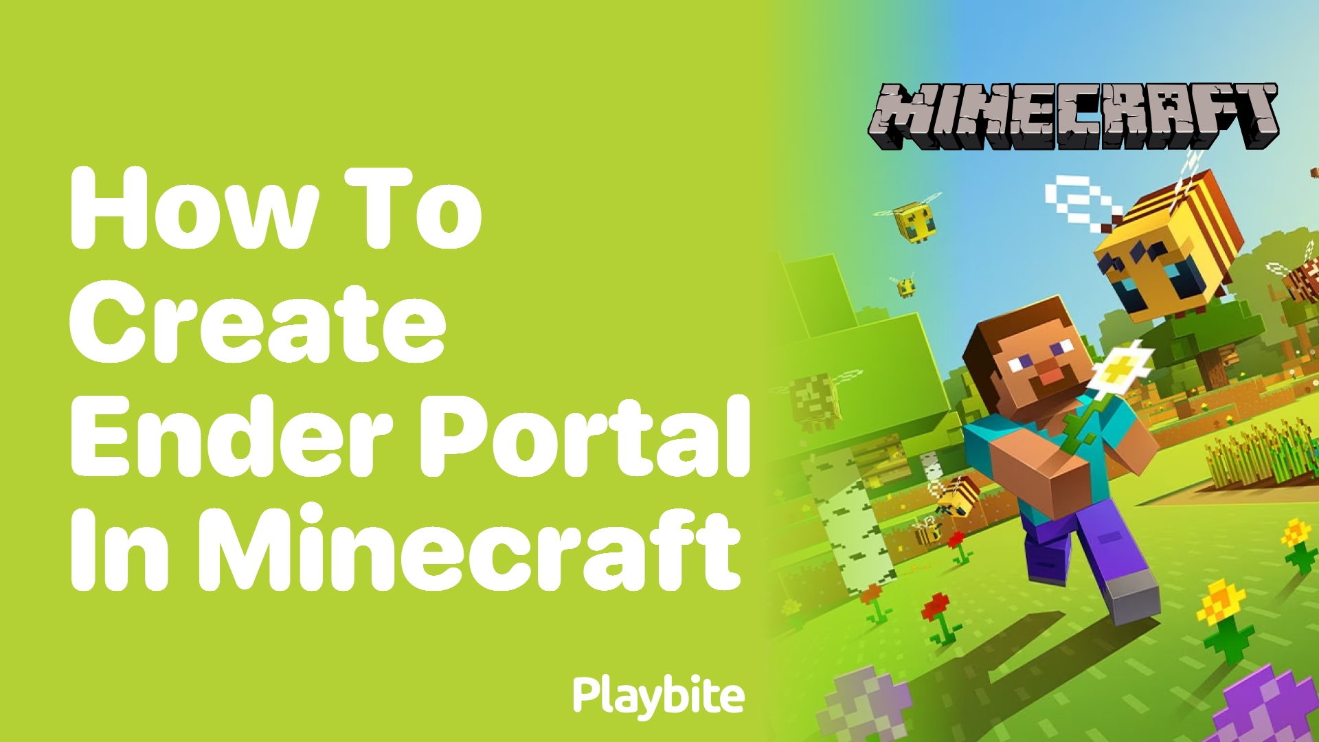 How to Create an Ender Portal in Minecraft - Playbite