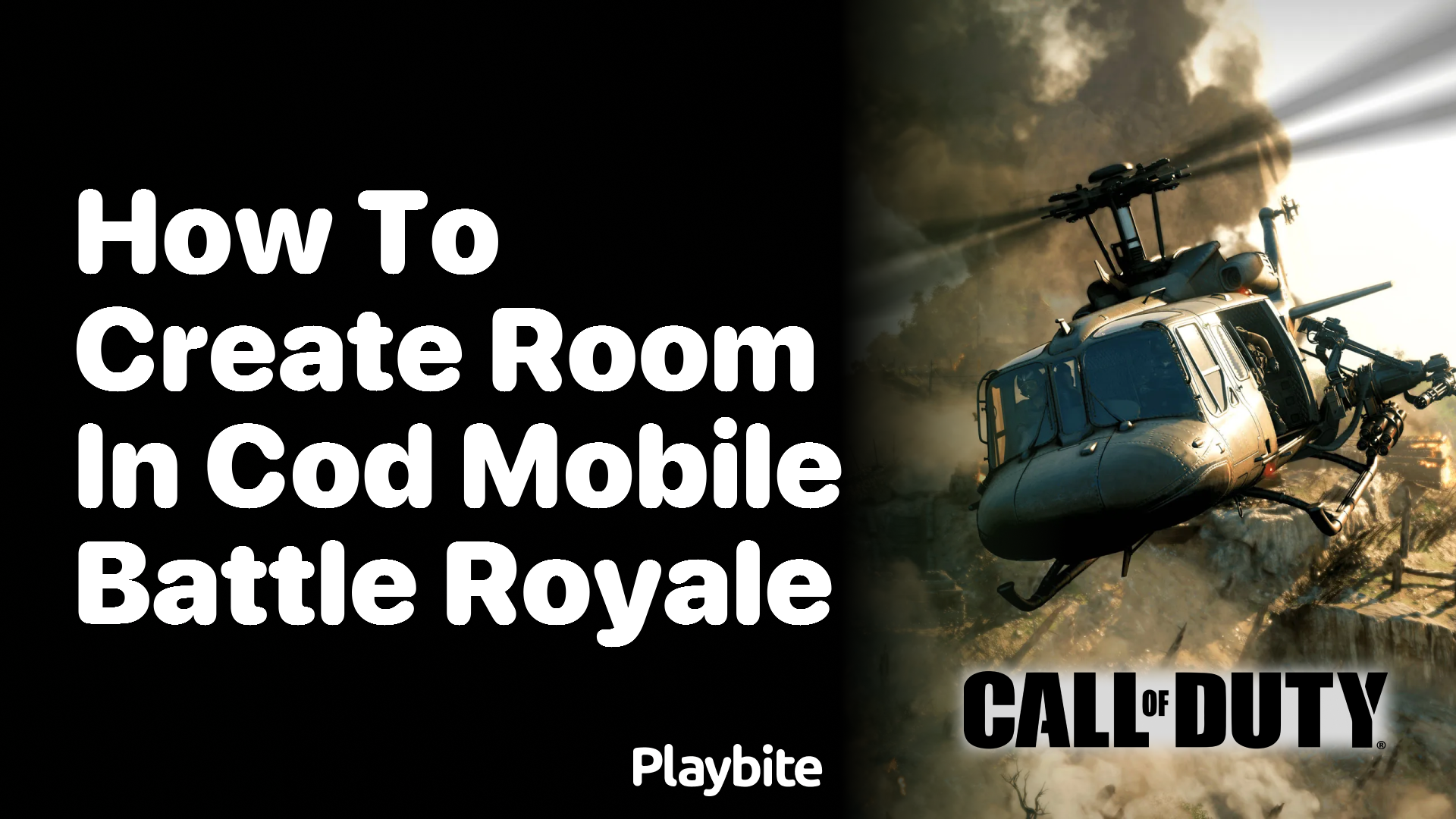 How to Create a Room in CoD Mobile Battle Royale - Playbite