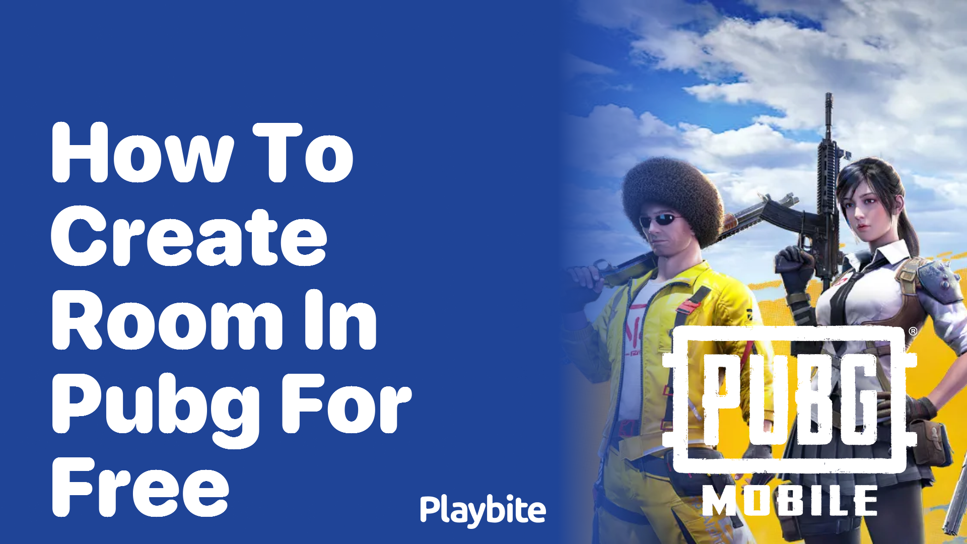How to Create a Room in PUBG for Free - Playbite