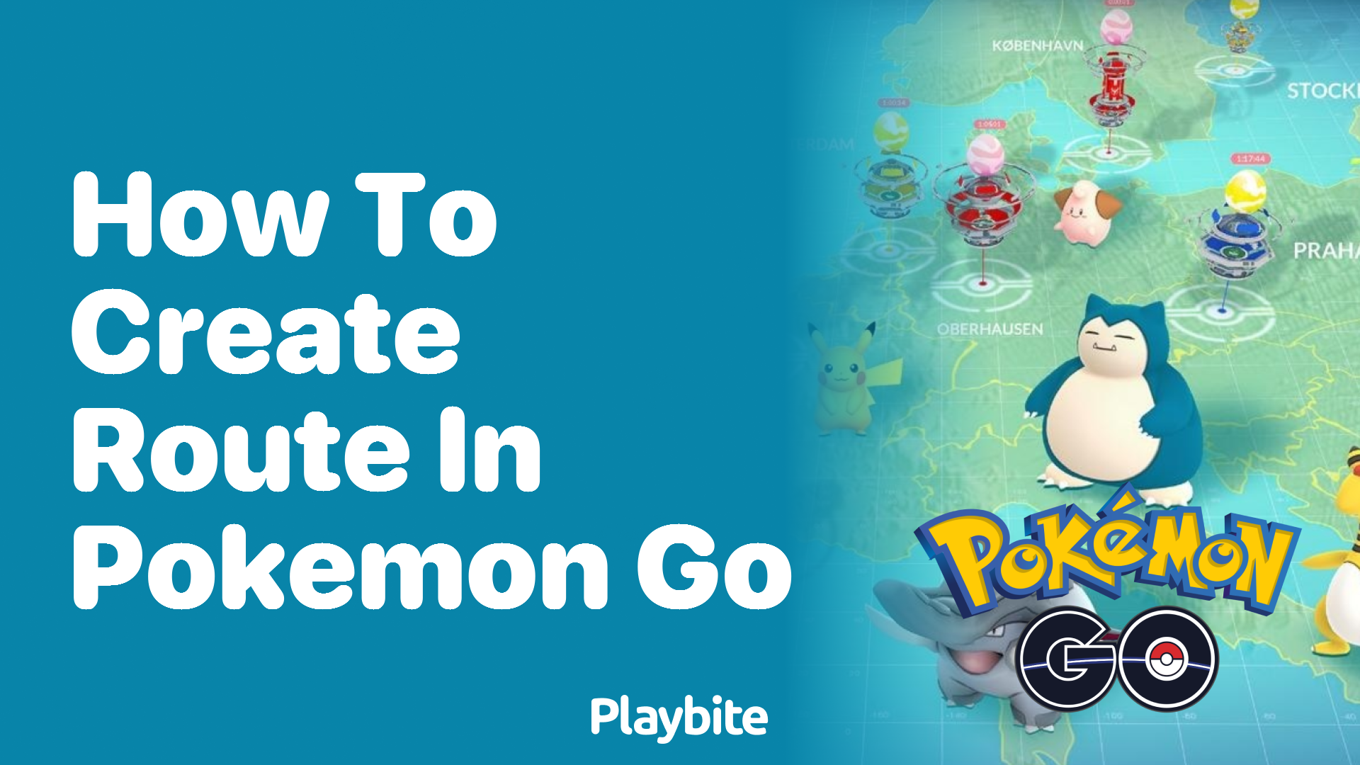 How to Create a Route in Pokemon GO - Playbite
