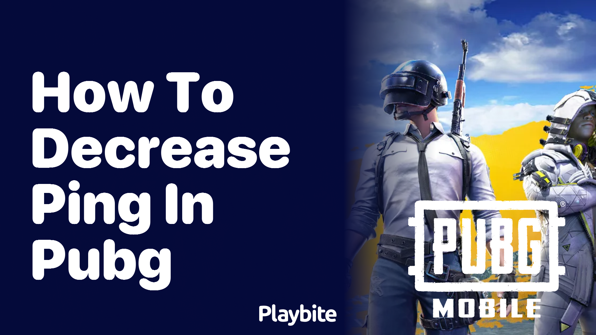 How to Decrease Ping in PUBG Mobile for a Smoother Gaming Experience - Playbite