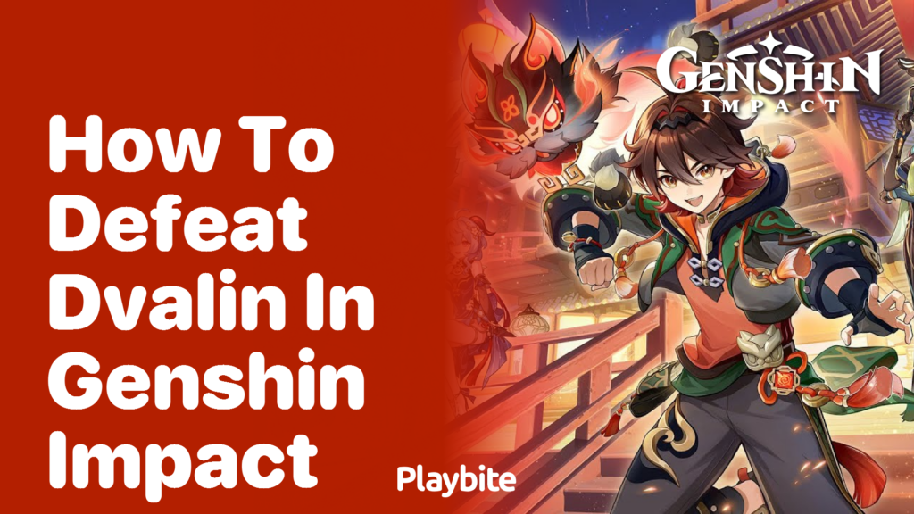 How to Defeat Dvalin in Genshin Impact - Playbite