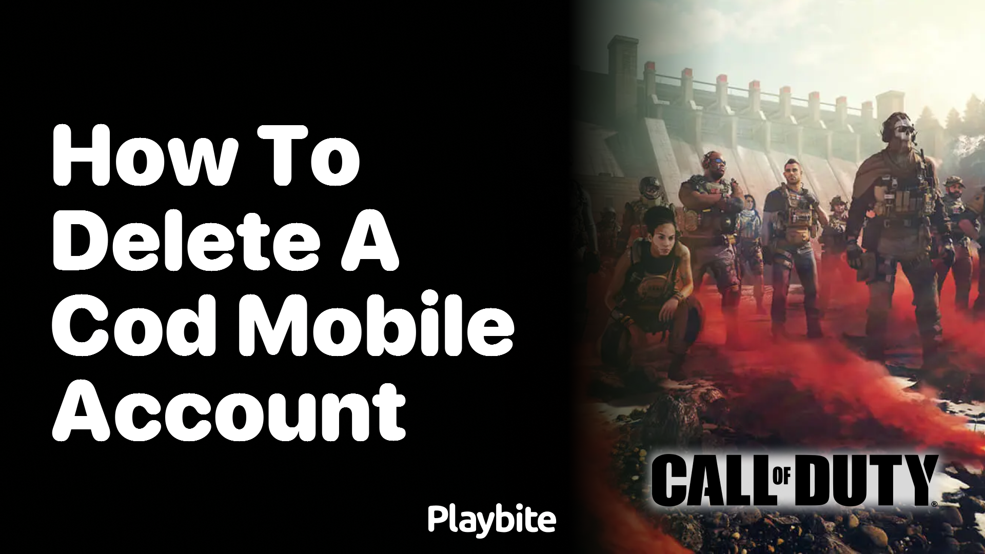 How to Delete a COD Mobile Account: A Simple Guide - Playbite